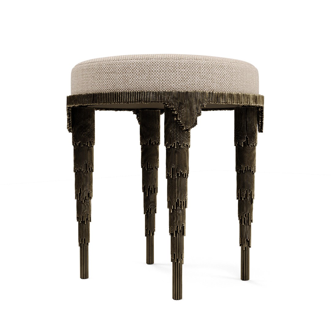 3D Alexander Lamont Rye Stool Model - TurboSquid 2106155