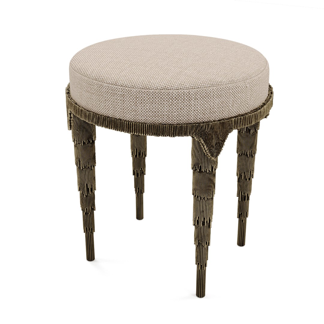 3D Alexander Lamont Rye Stool Model - TurboSquid 2106155