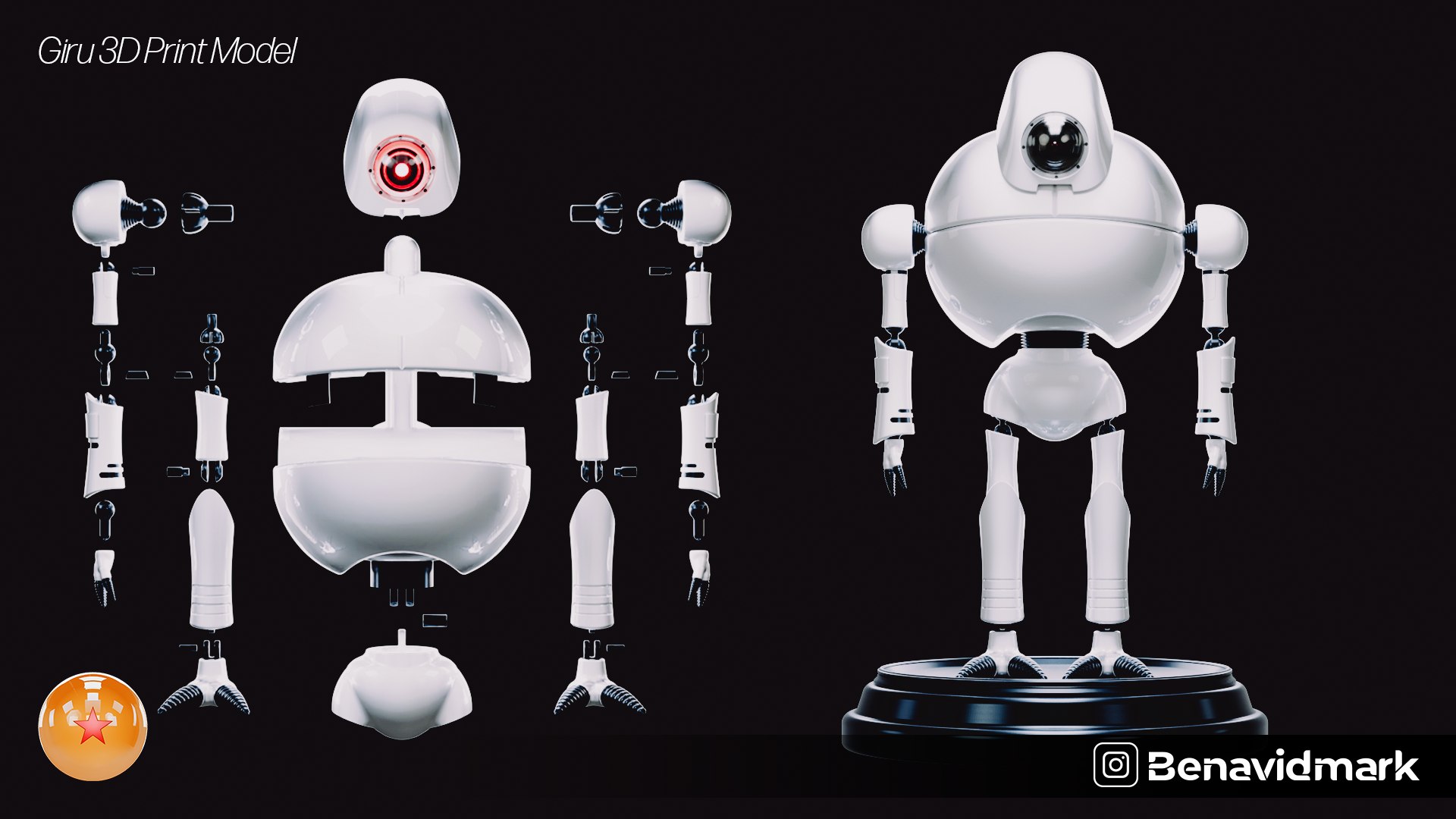 3D Giru Dragon Ball GT 3d Model For 3D Print - TurboSquid 2330810