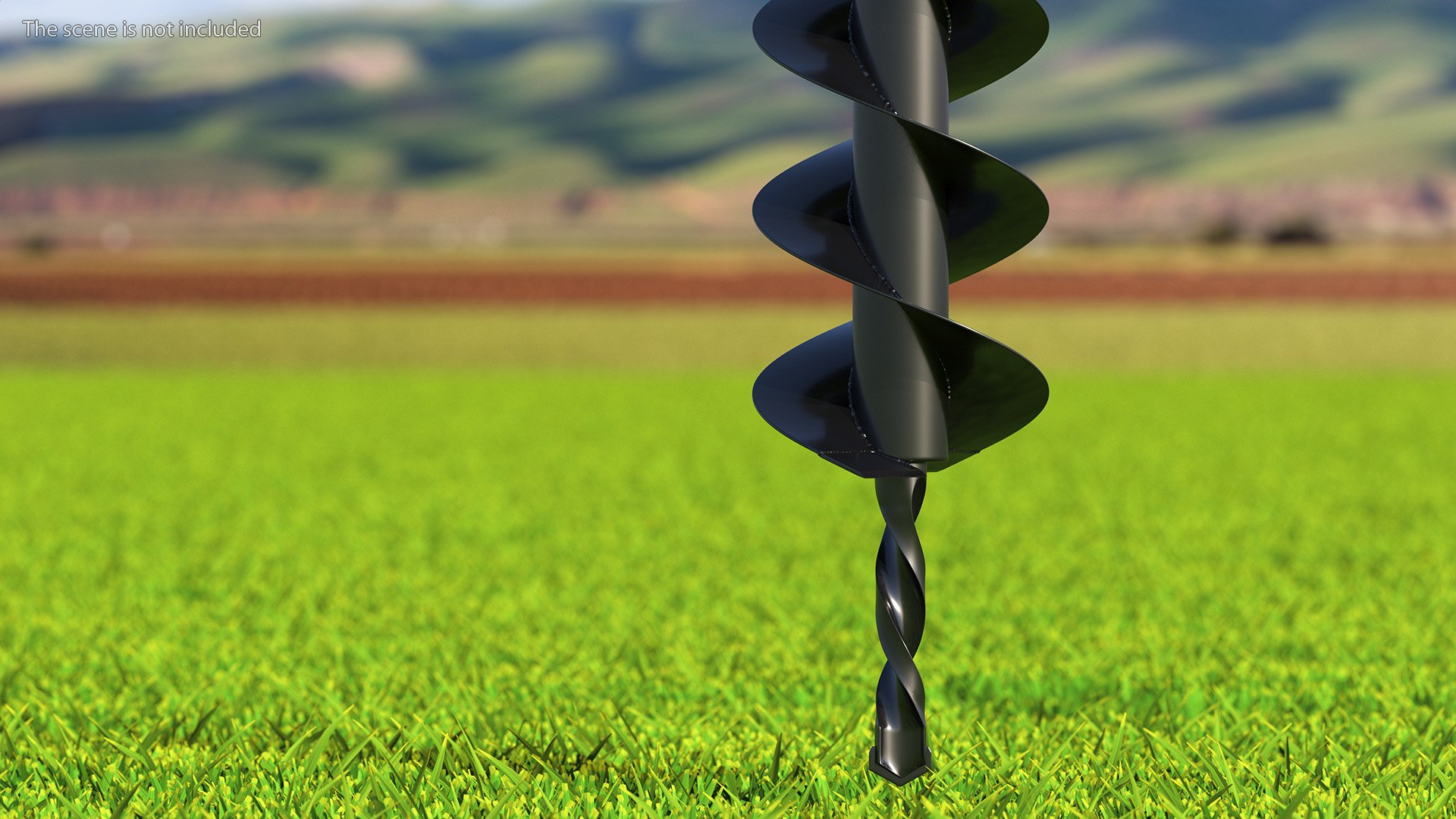 3D 80mm Earth Drill Bits - TurboSquid 2046608