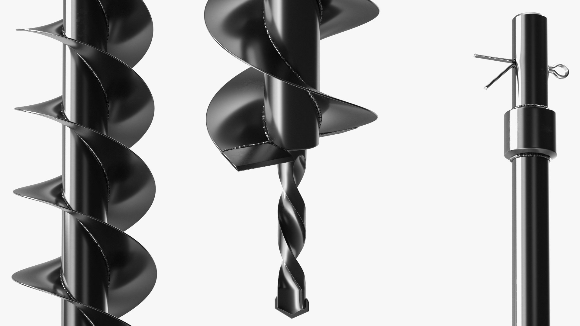 3D 80mm Earth Drill Bits - TurboSquid 2046608