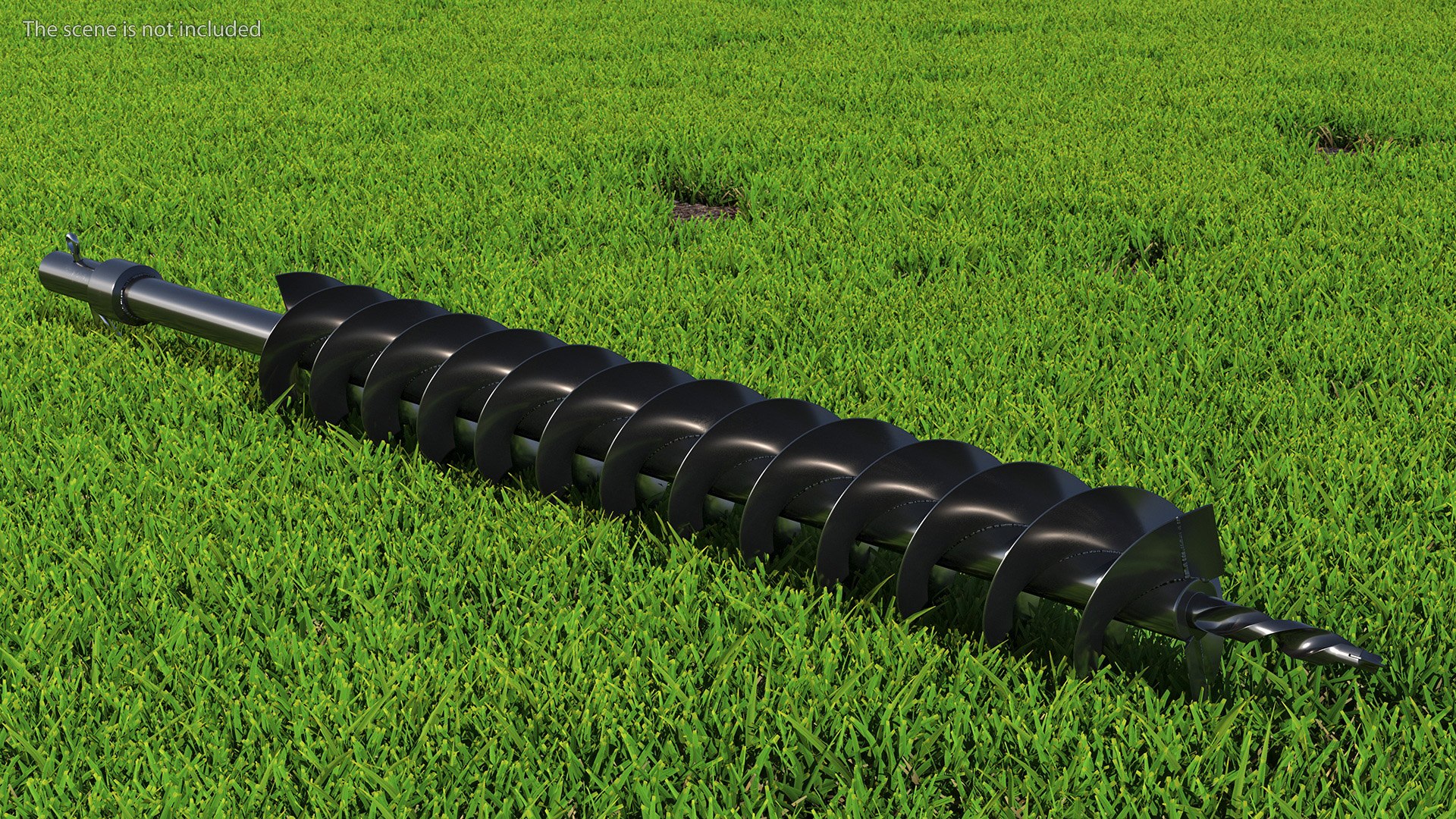 3D 80mm Earth Drill Bits - TurboSquid 2046608