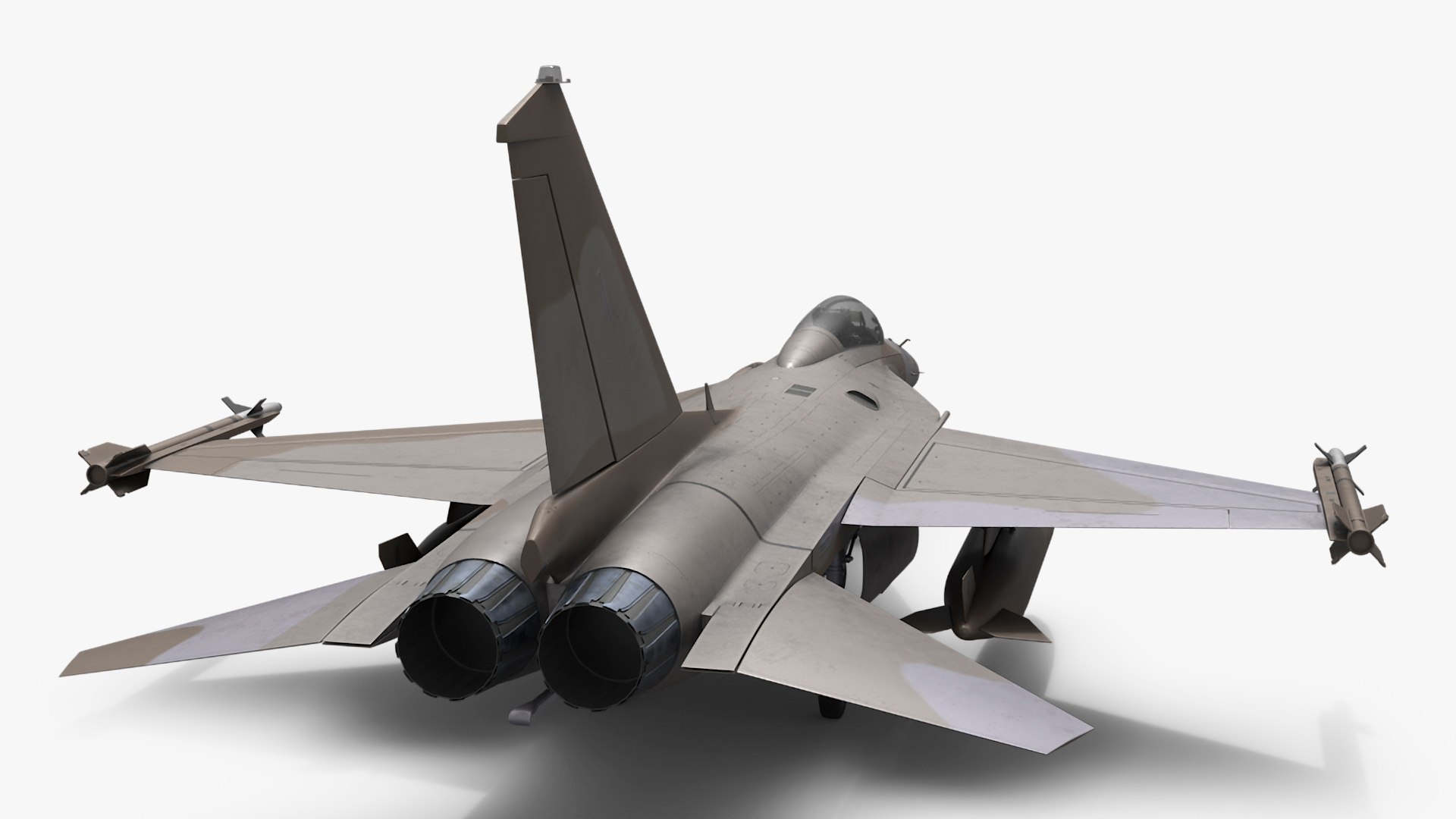 3D Combat Interceptor Fighter Jet Simplified Model - TurboSquid 2302460