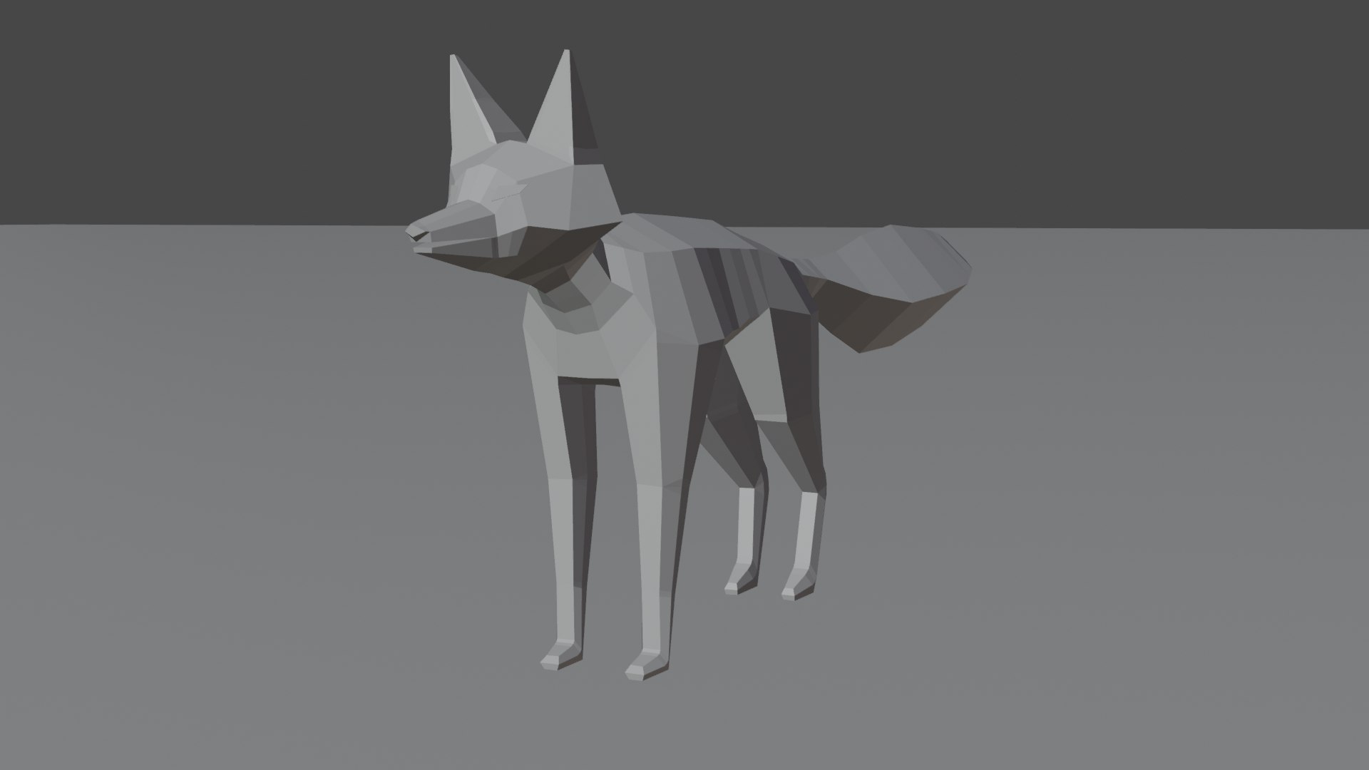 3D Low Poly Fox - TurboSquid 2012571