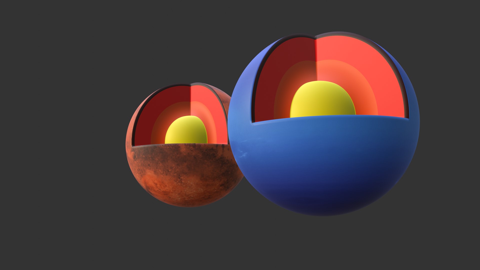 3D Mars And Neptune Model - TurboSquid 2055828