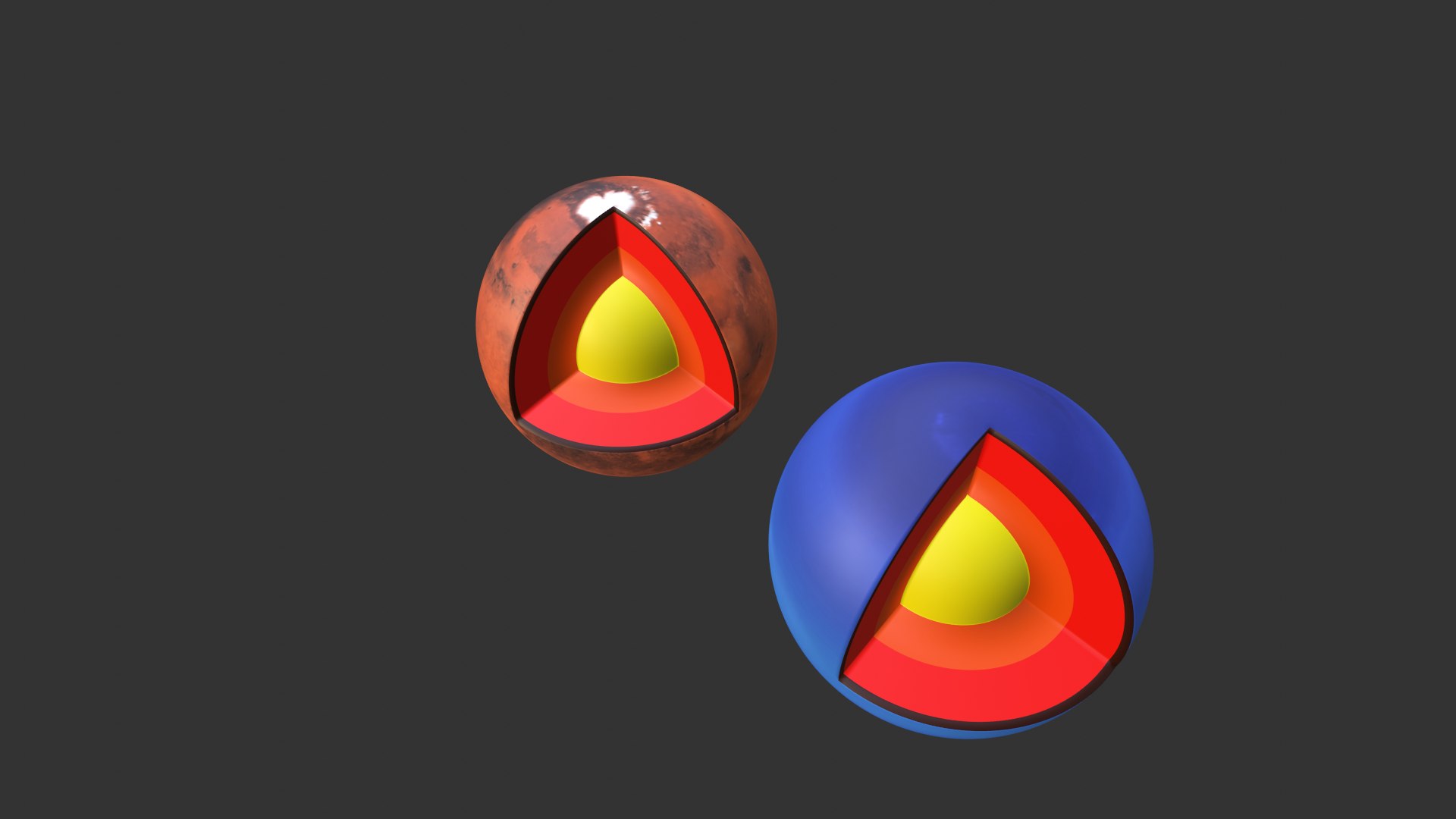 3D Mars And Neptune Model - TurboSquid 2055828