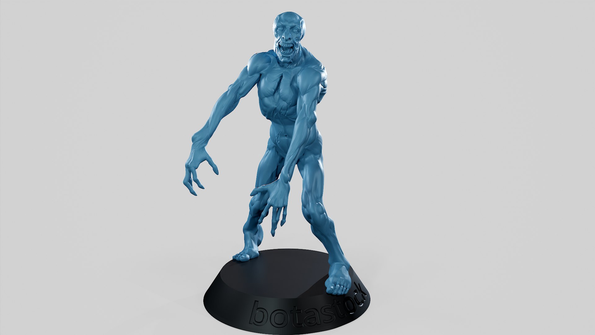 Zombie Undead Pose 03 3D print STL model 3D model - TurboSquid 1969662