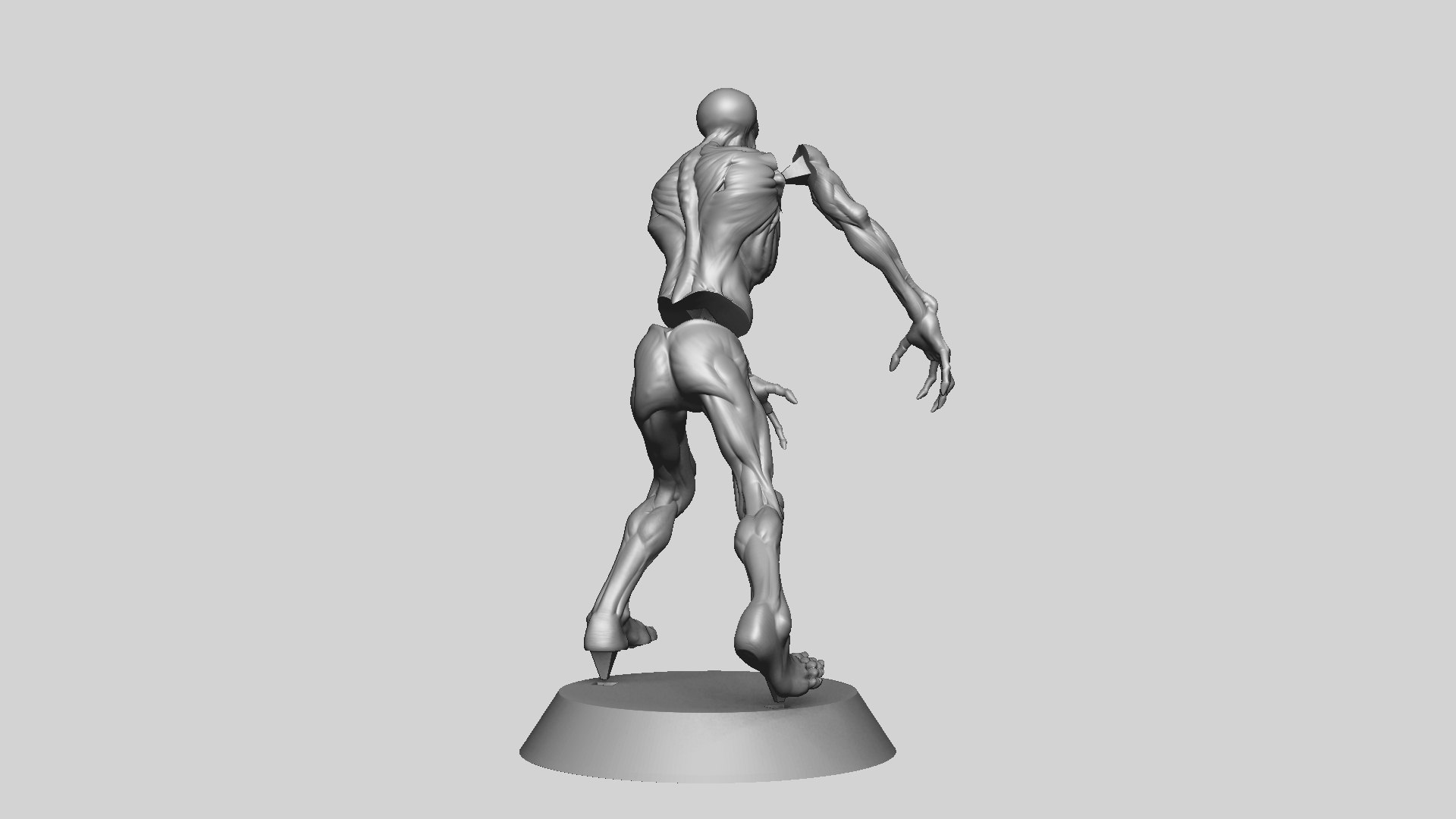 Zombie Undead Pose 03 3D Print STL Model 3D Model - TurboSquid 1969662