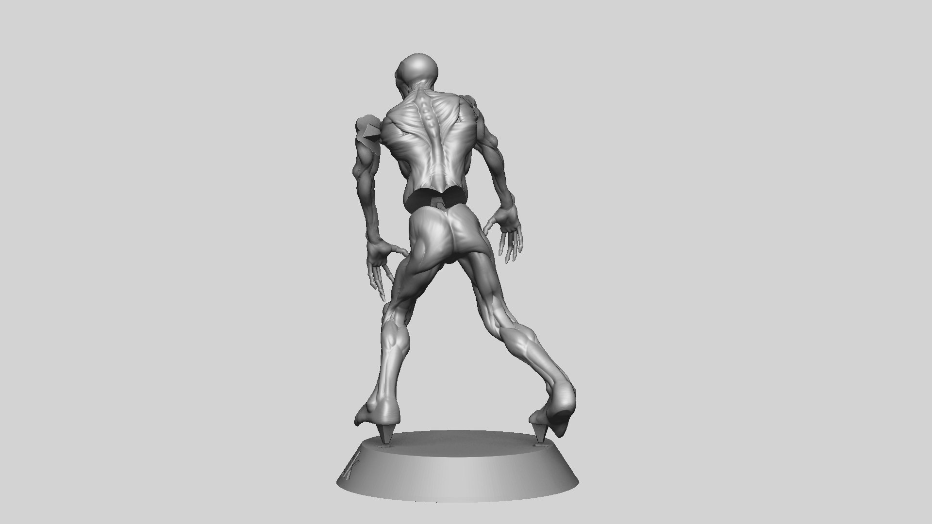 Zombie Undead Pose 03 3D Print STL Model 3D Model - TurboSquid 1969662