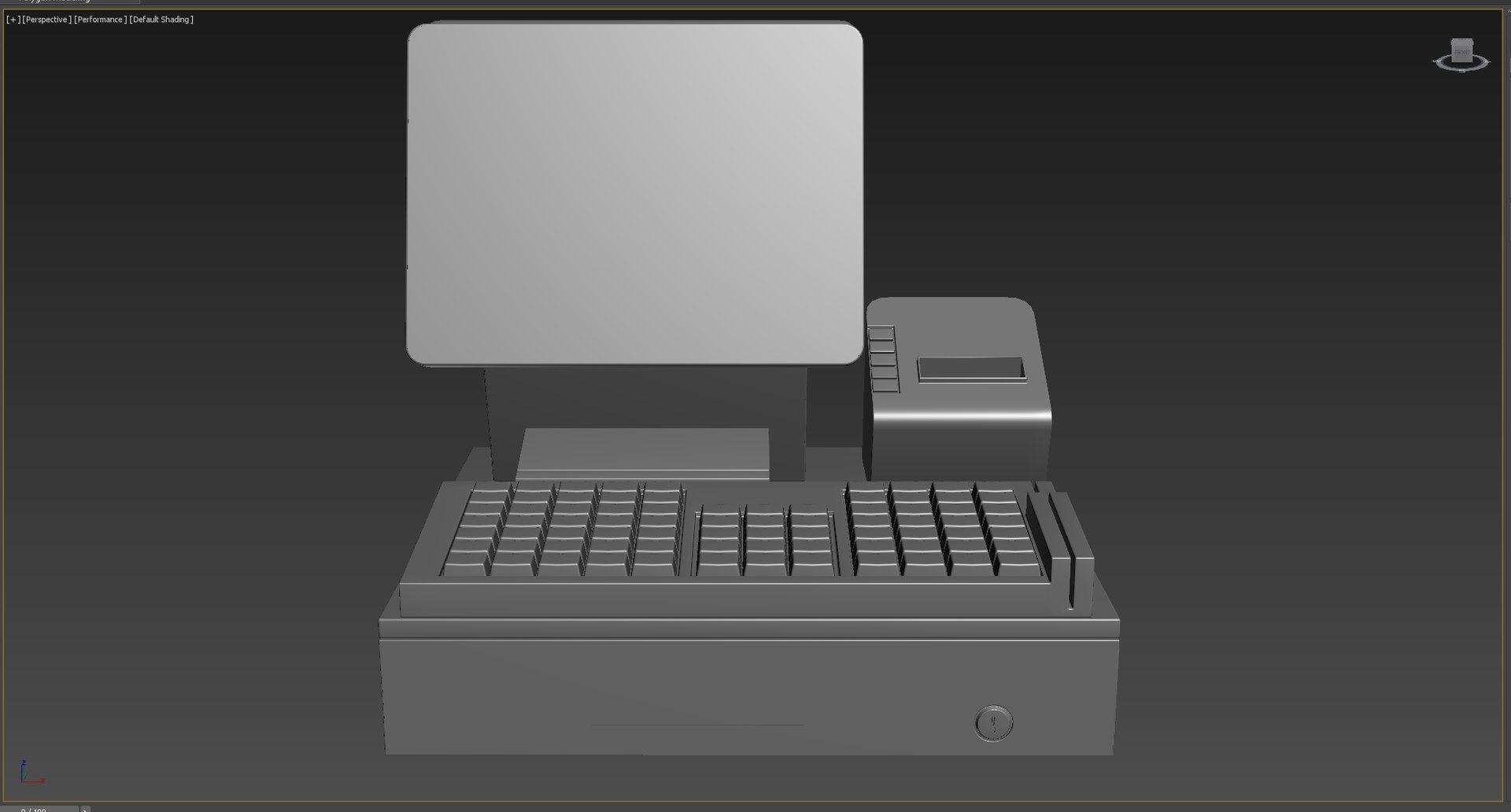 3D Model Cash Register - TurboSquid 1780416