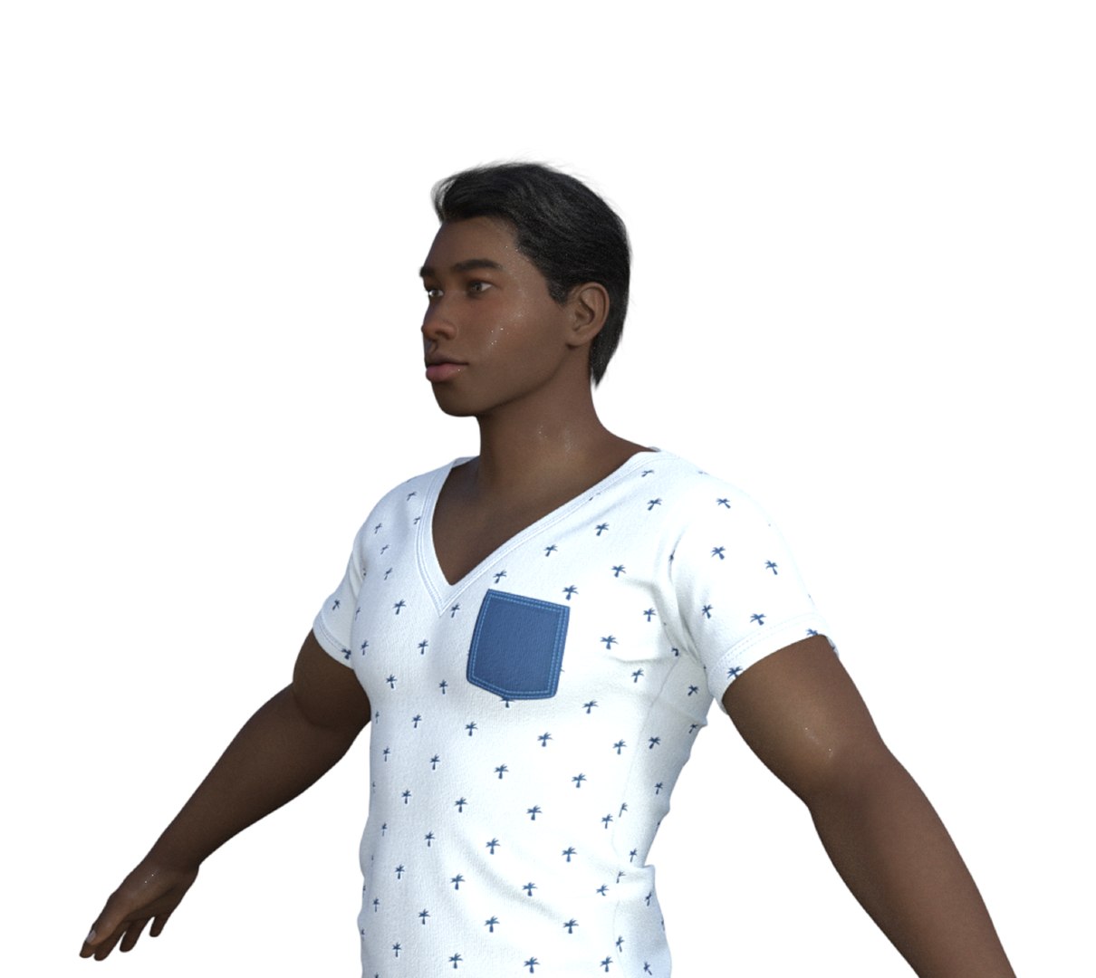 3D Alfred Realistic Character - TurboSquid 2030413