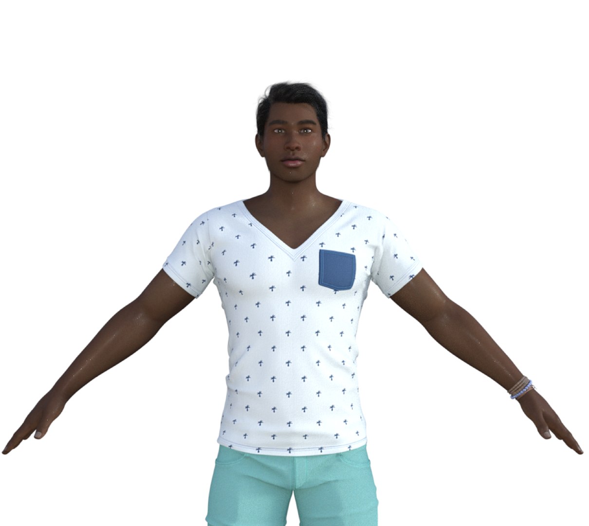 3D Alfred Realistic Character - TurboSquid 2030413