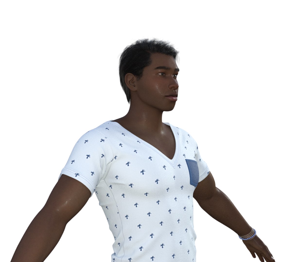 3D Alfred Realistic Character - TurboSquid 2030413