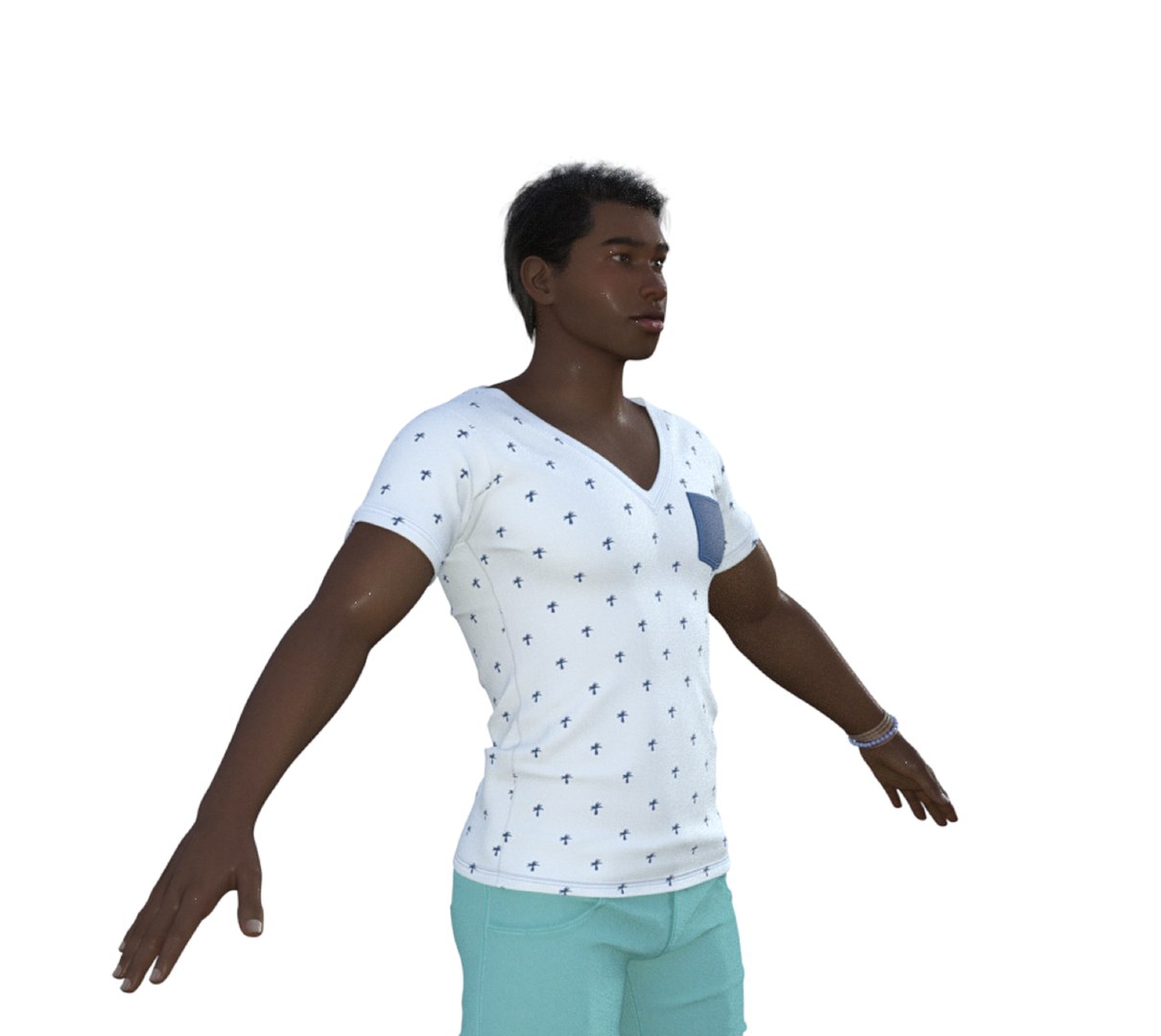 3D Alfred Realistic Character - TurboSquid 2030413