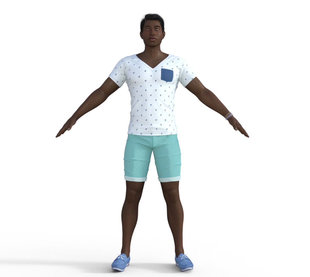 3D Alfred Realistic Character - TurboSquid 2030413