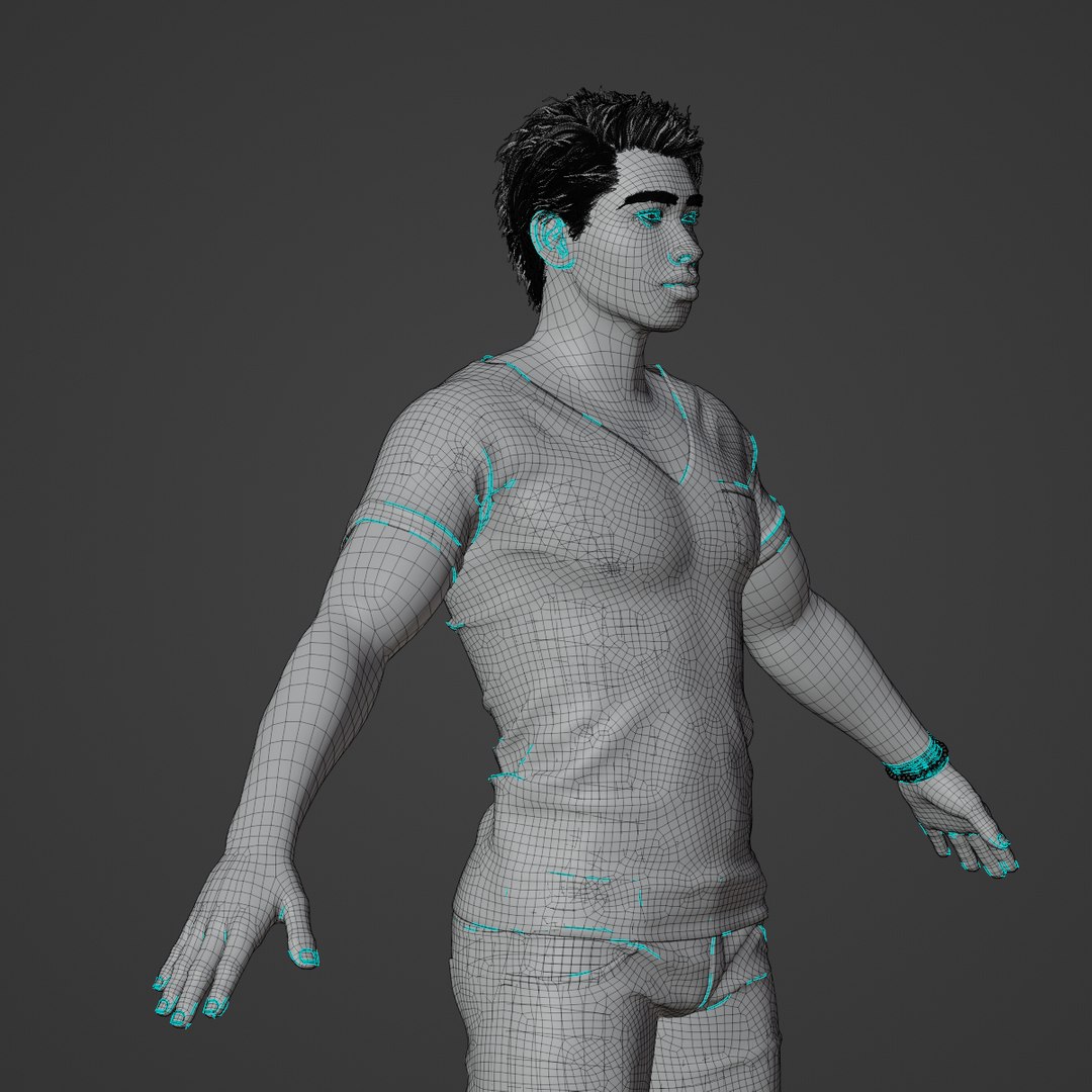 3D Alfred Realistic Character - TurboSquid 2030413