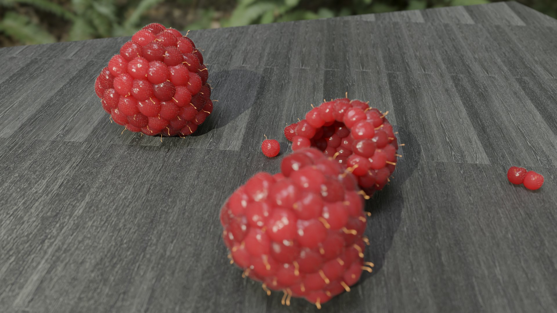 Raspberry Berry 3D Model - TurboSquid 1783871