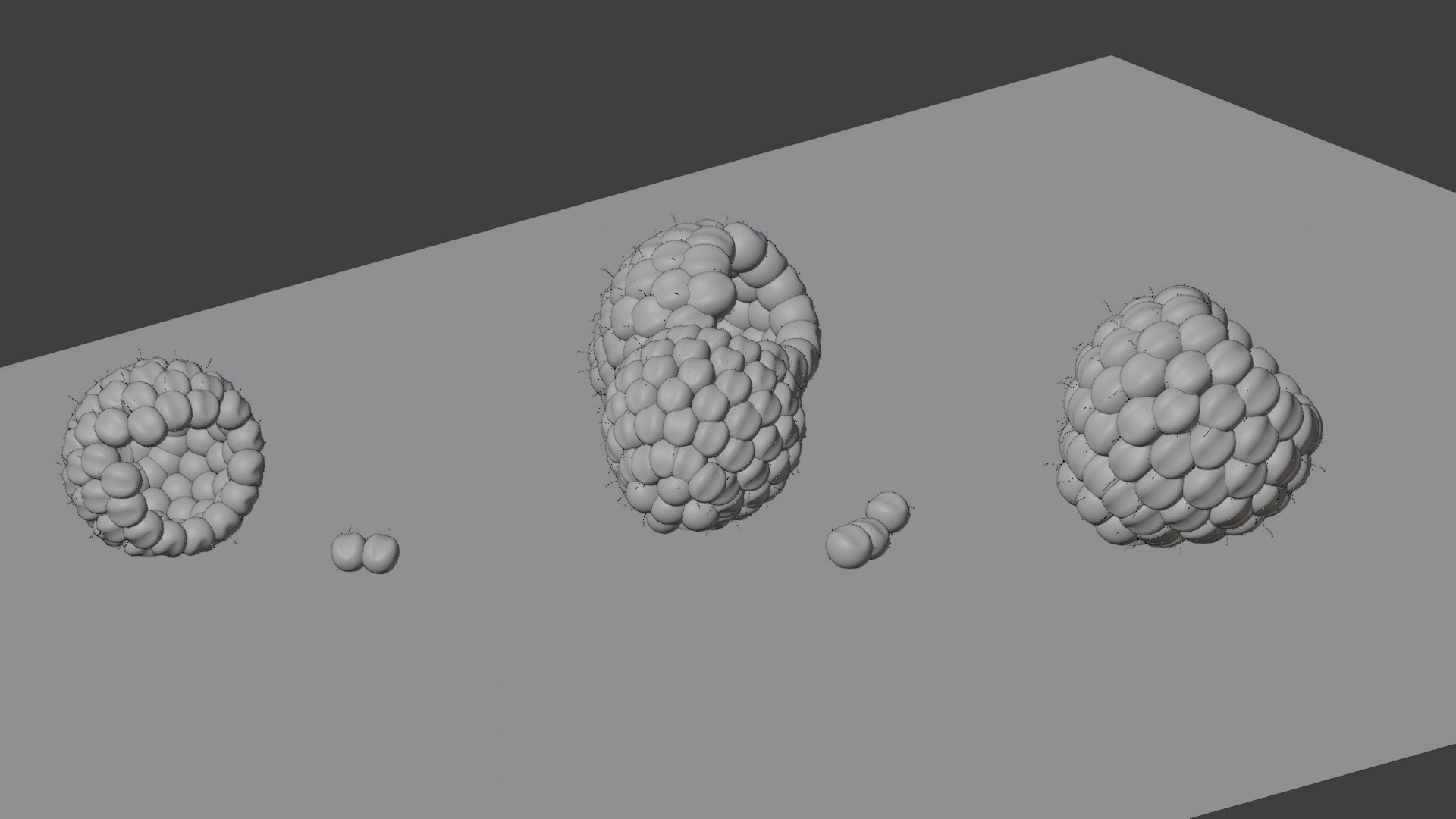 Raspberry Berry 3D Model - TurboSquid 1783871