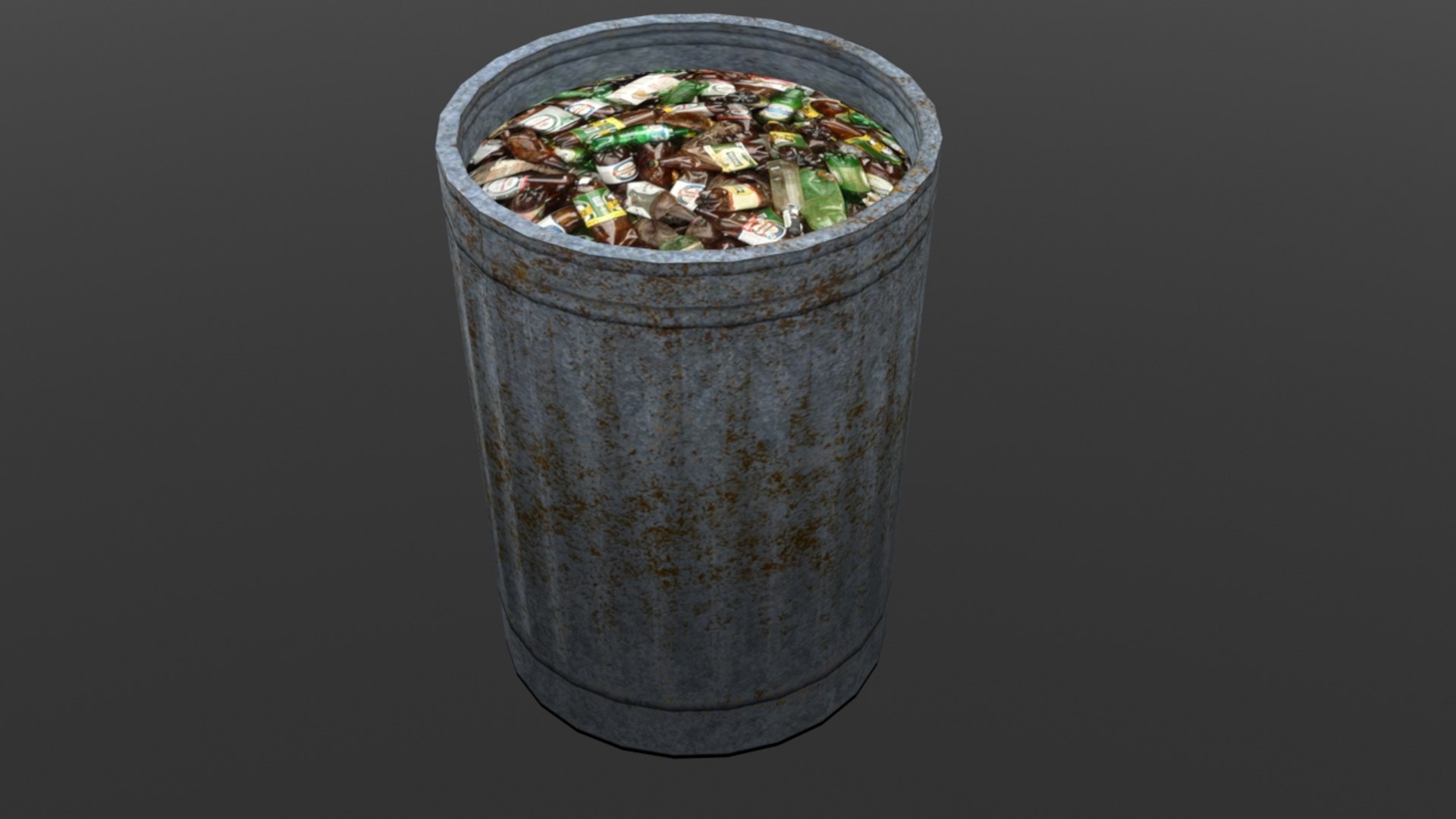 trash 3d model