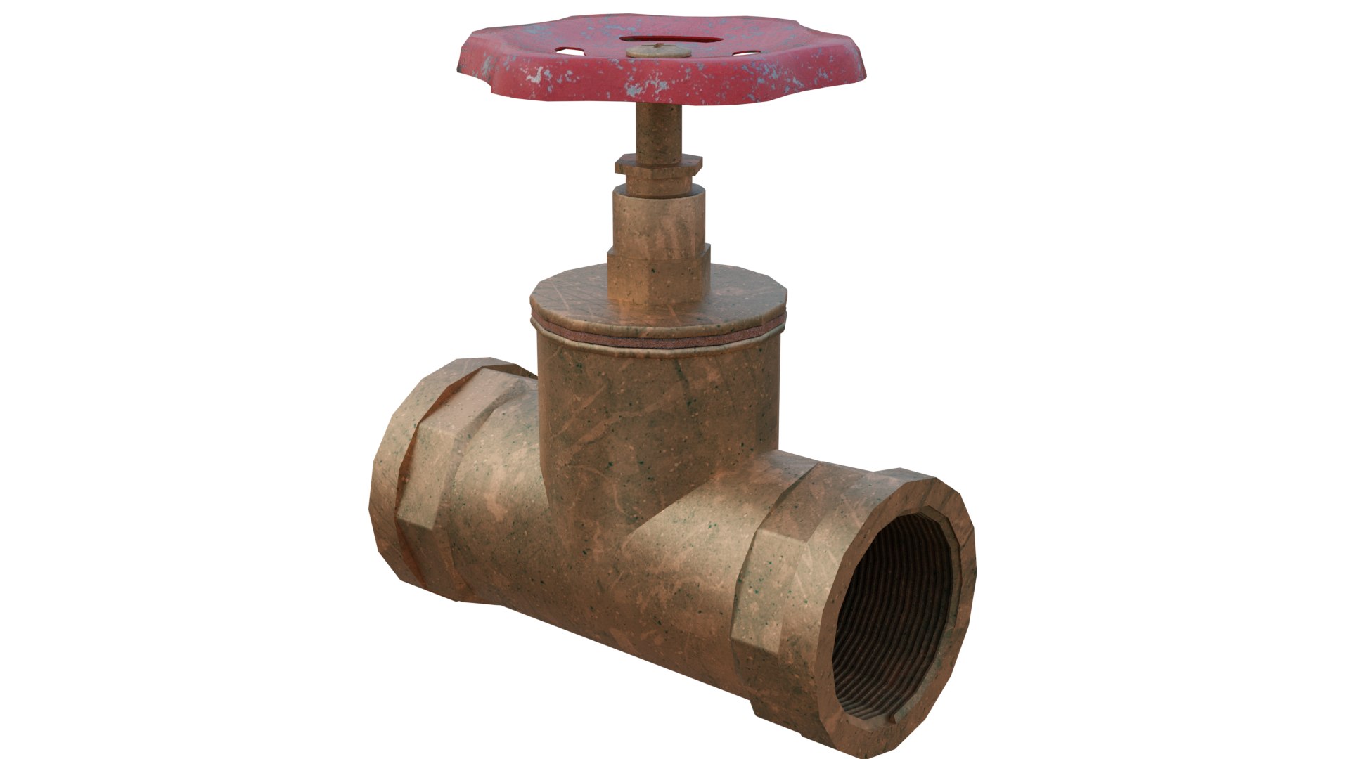 3D Model Stop Valve - TurboSquid 2343440