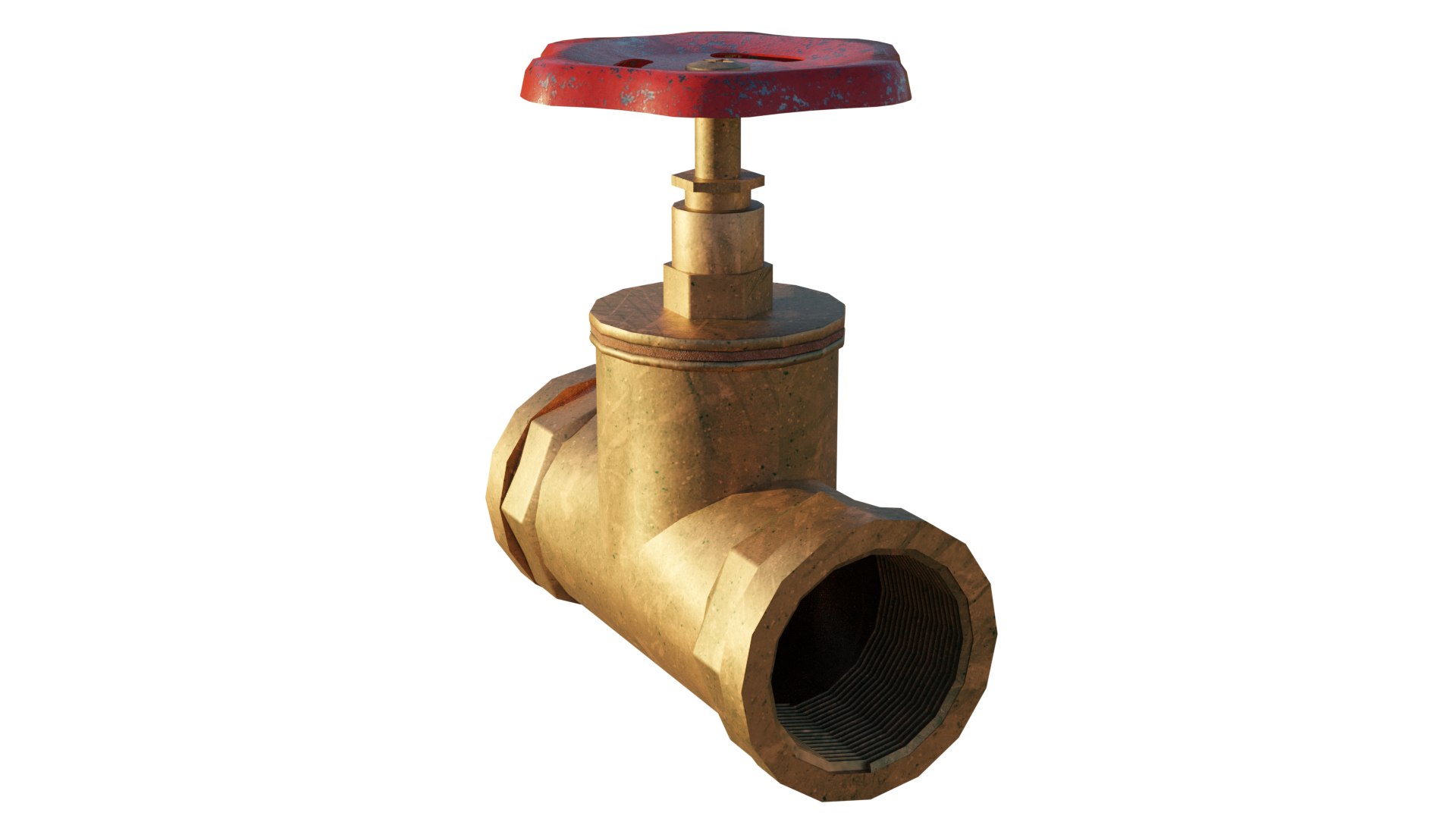 3D Model Stop Valve - TurboSquid 2343440