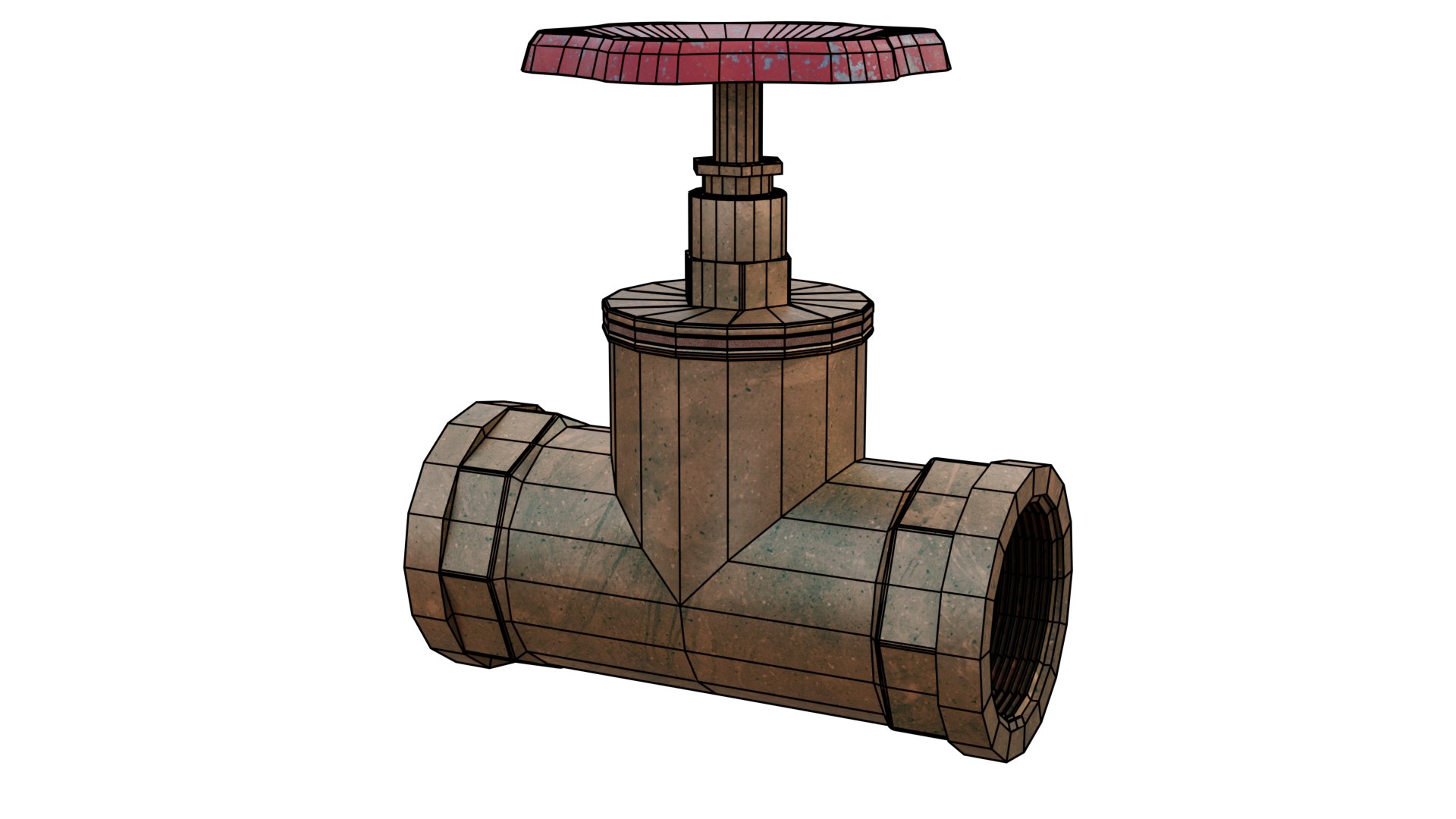 3D Model Stop Valve - TurboSquid 2343440