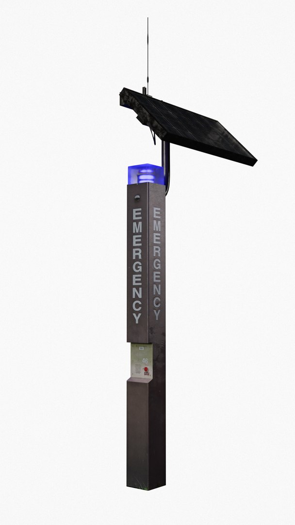 EMS Blue Light System Model - TurboSquid 2033219