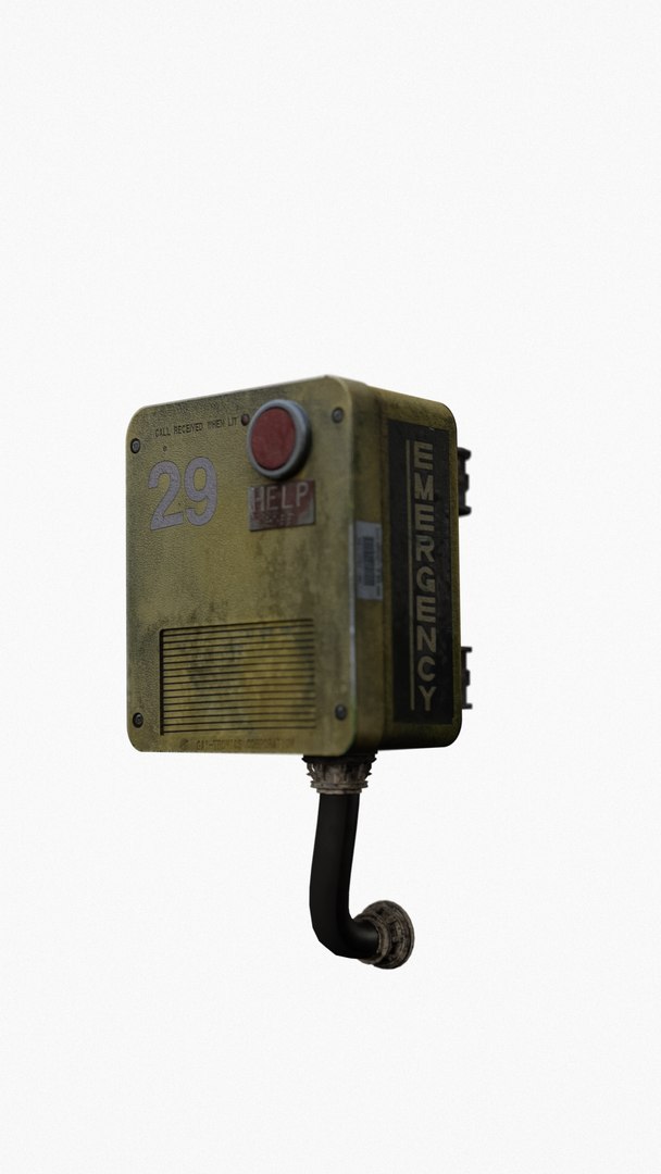 EMS Blue Light System Model - TurboSquid 2033219