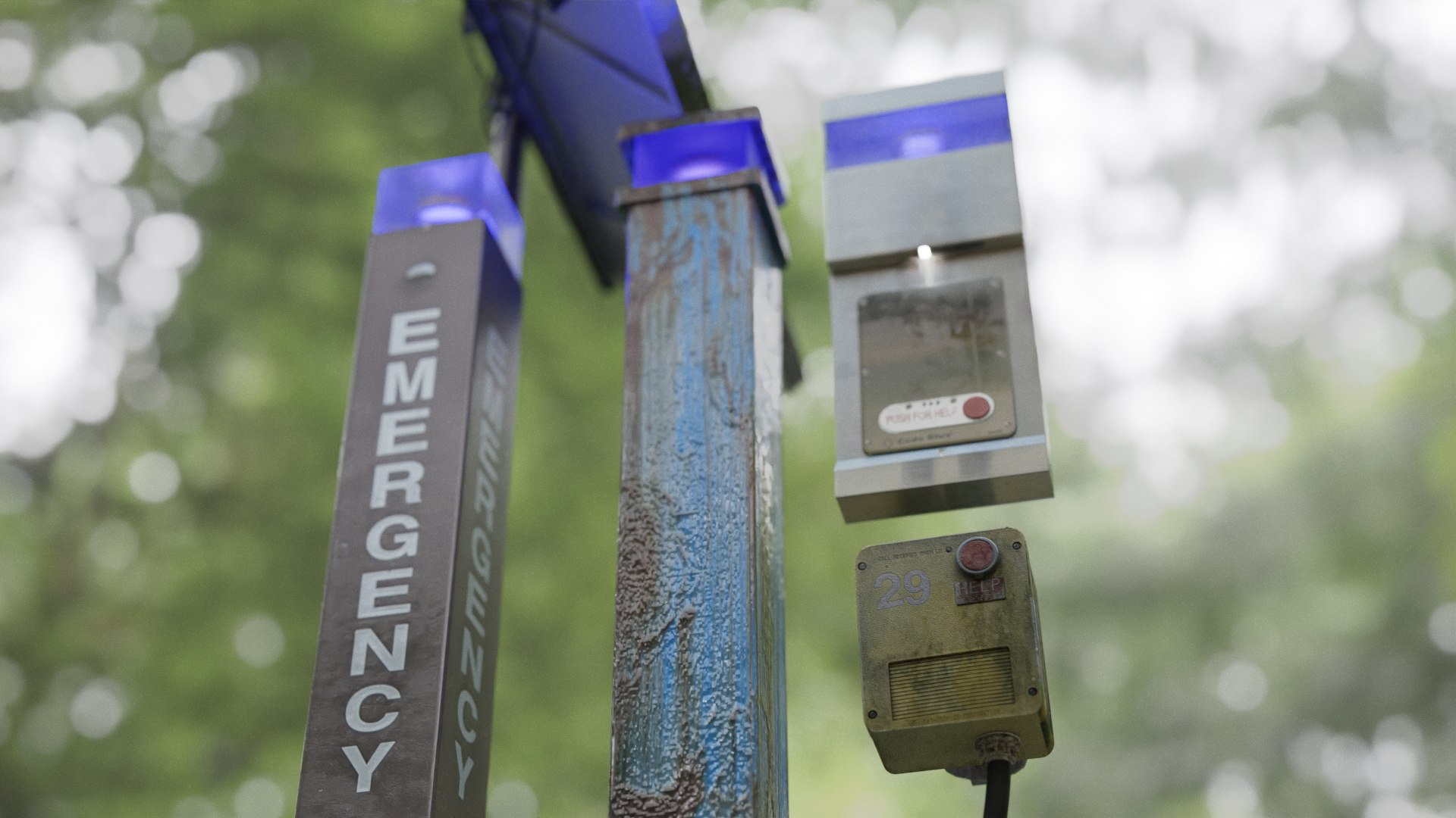 EMS Blue Light System Model - TurboSquid 2033219