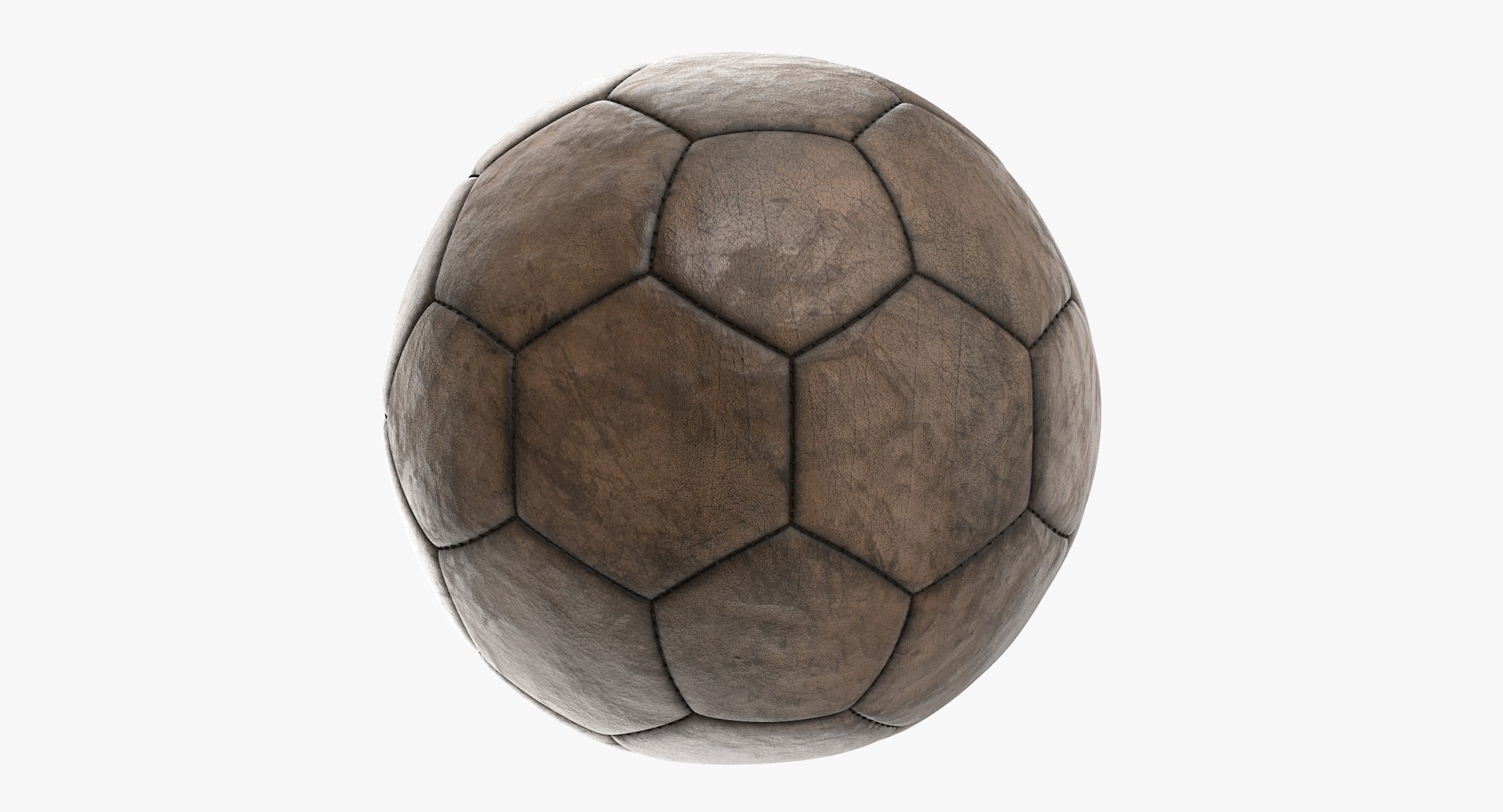 Old Leather Ball 3D Model - TurboSquid 1449198