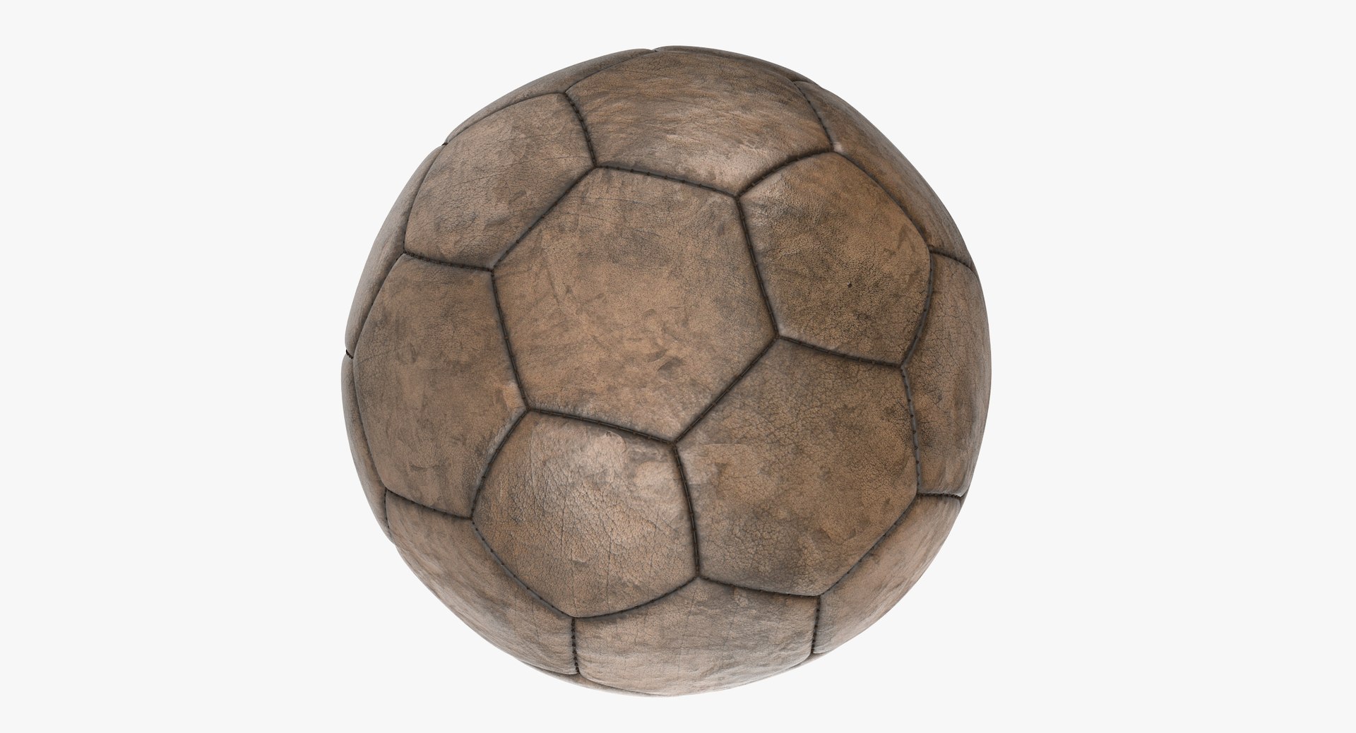 Old Leather Ball 3D Model - TurboSquid 1449198