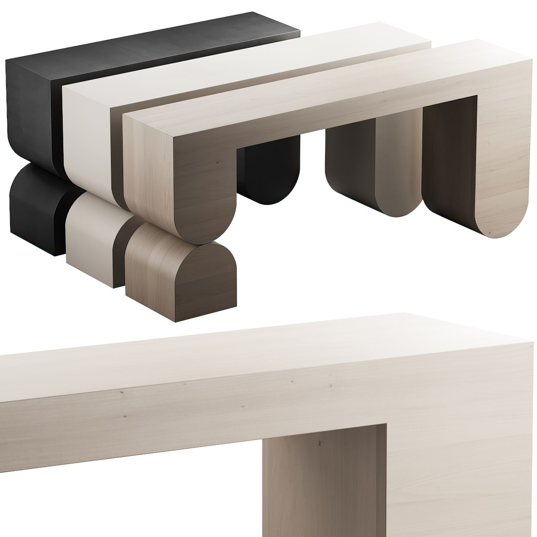 3D model 304 console 04 Angelo console table - TurboSquid 2069963