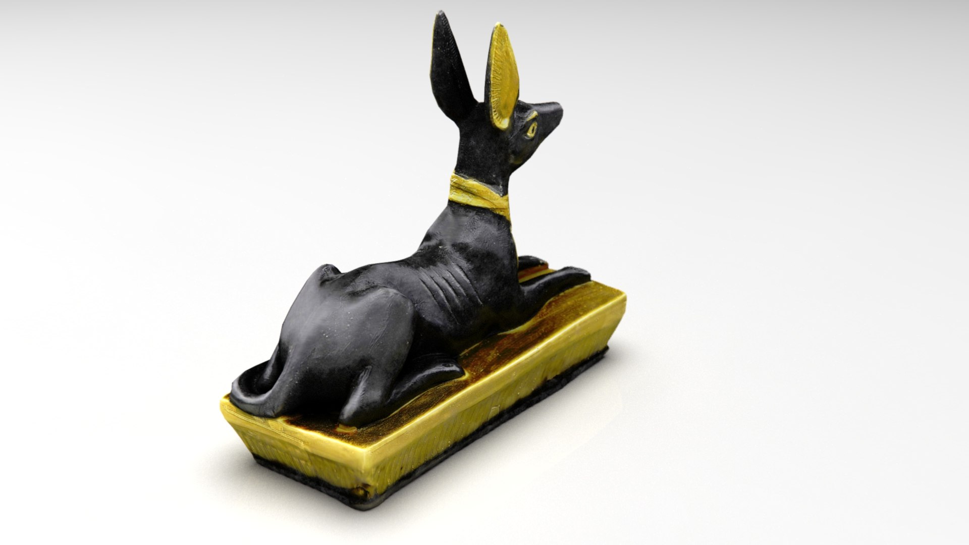 3D Anubis Dog Statue - TurboSquid 2223853