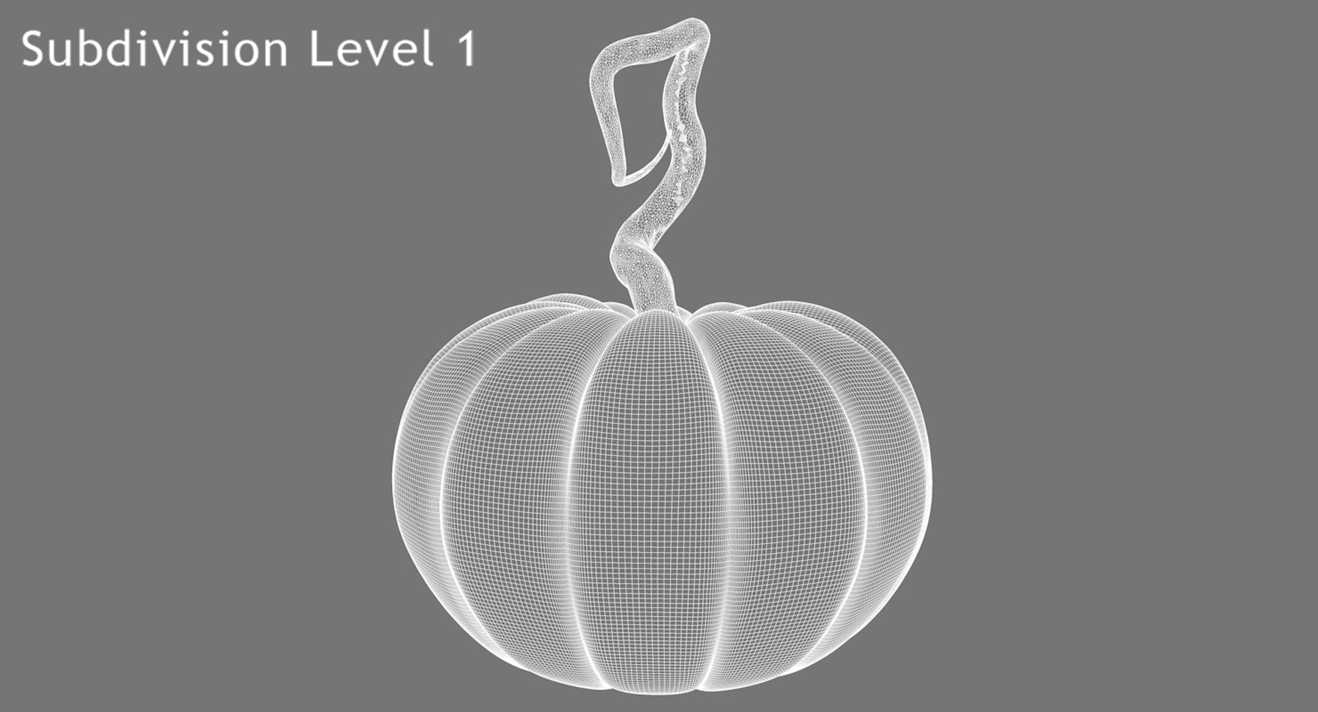 Pumpkin halloween green food 3D model - TurboSquid 1463787