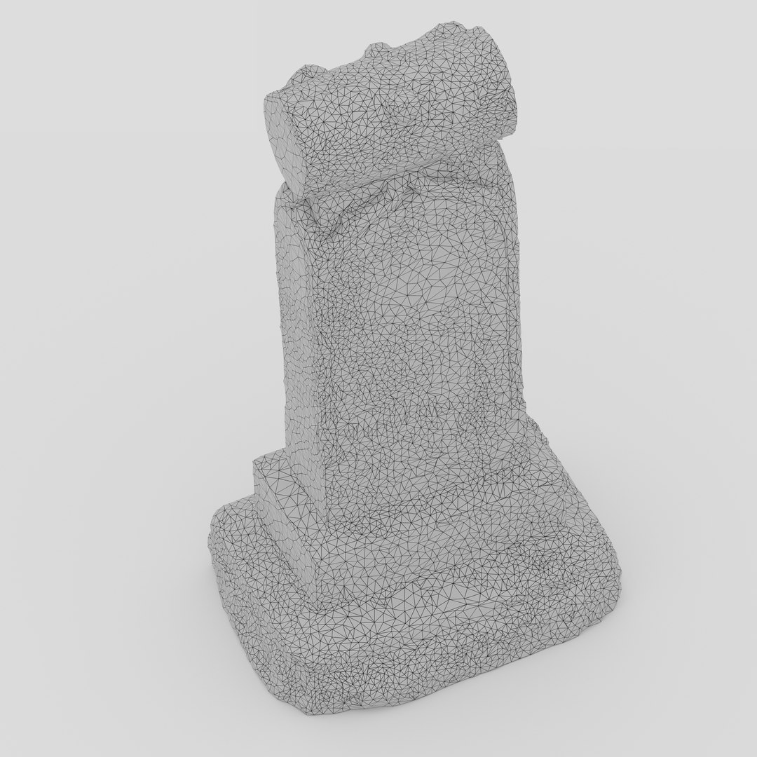 3D model 3d scanned Tombstone 18 - TurboSquid 2013223