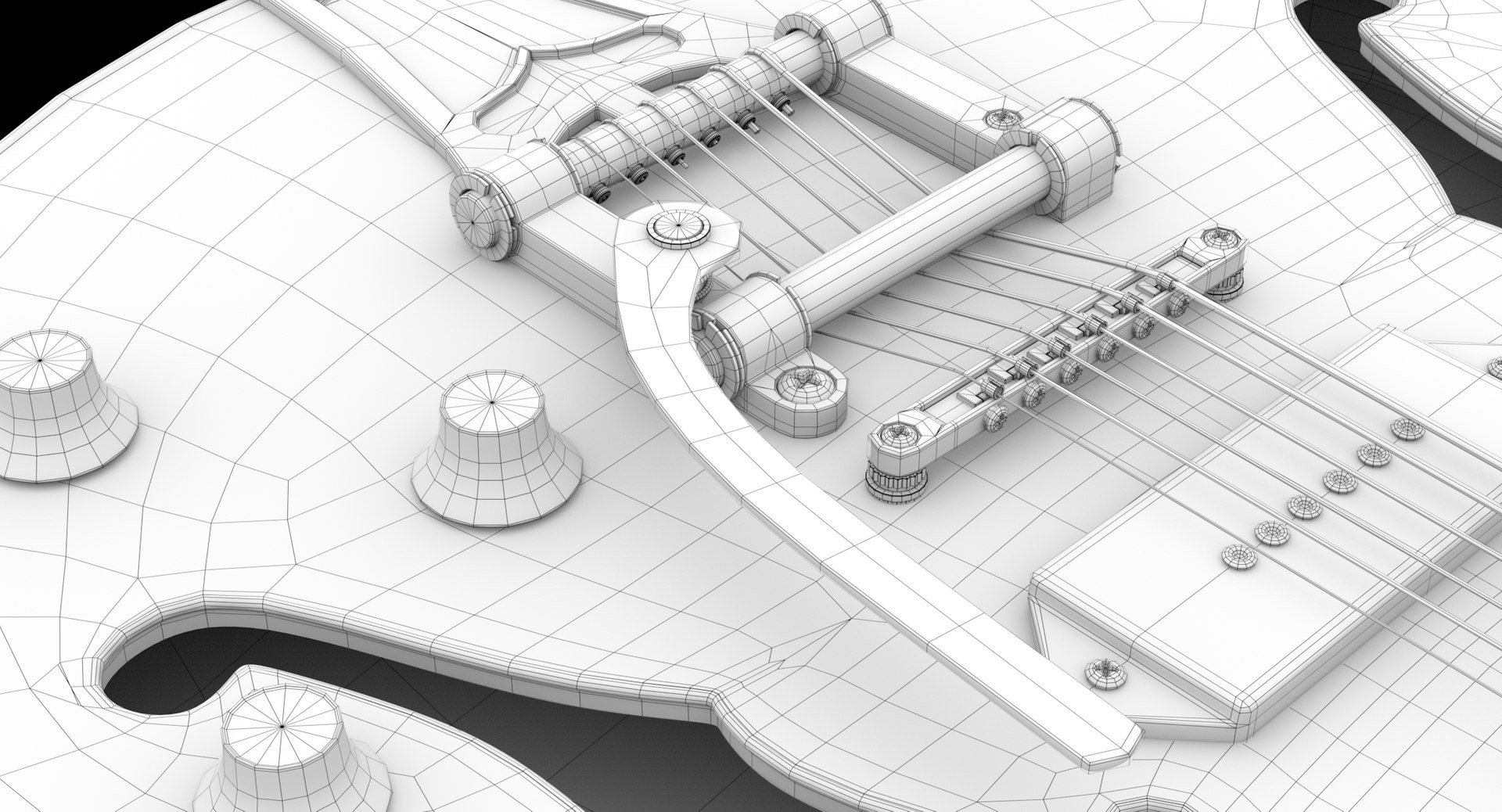 Guitar Instrument 3D Model - TurboSquid 1451077