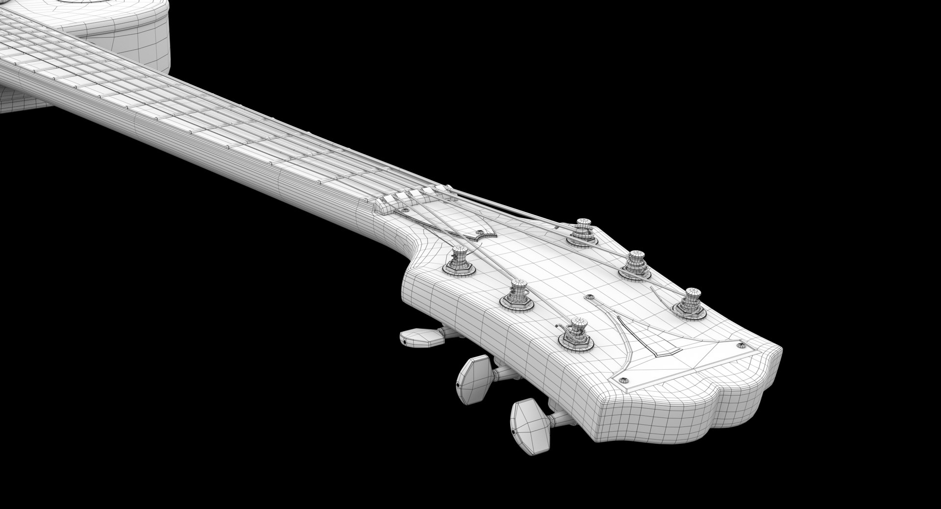 Guitar Instrument 3D Model - TurboSquid 1451077