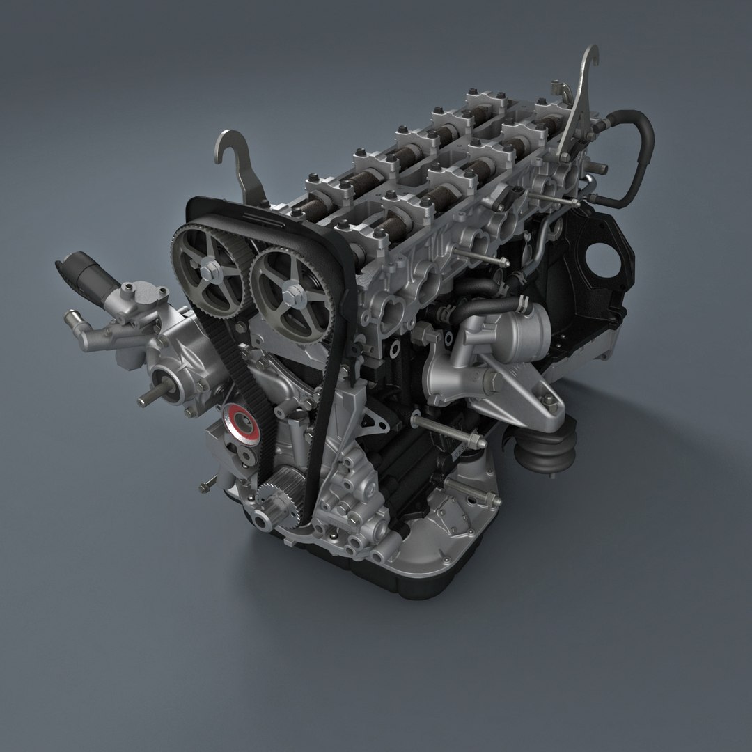 1jz-gte engine 3d max