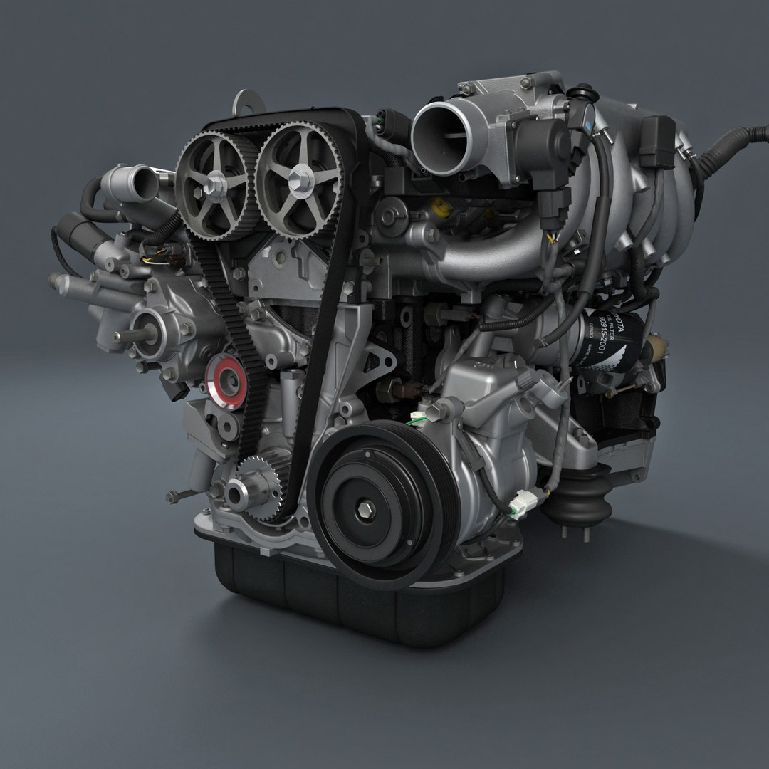 1jz-gte engine 3d max