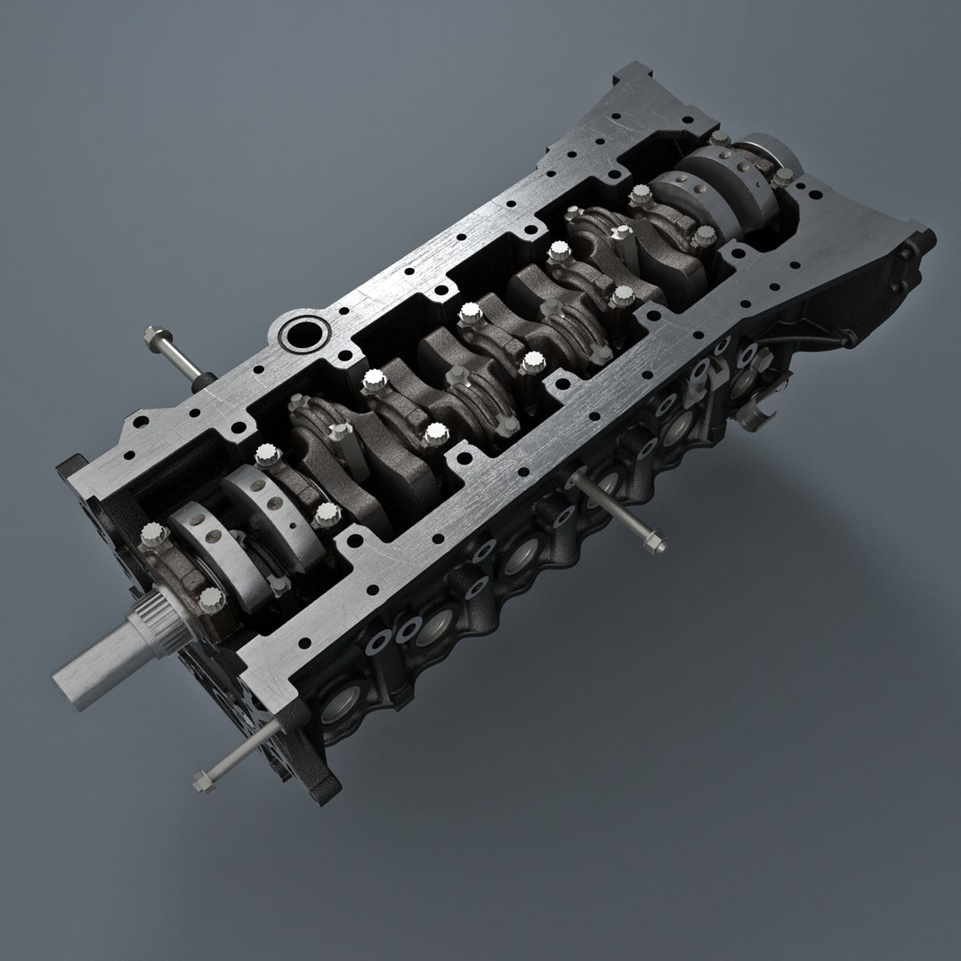 1jz-gte Engine 3d Max