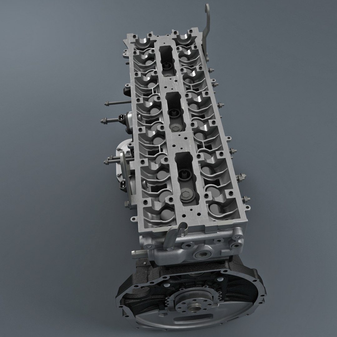 1jz-gte Engine 3d Max