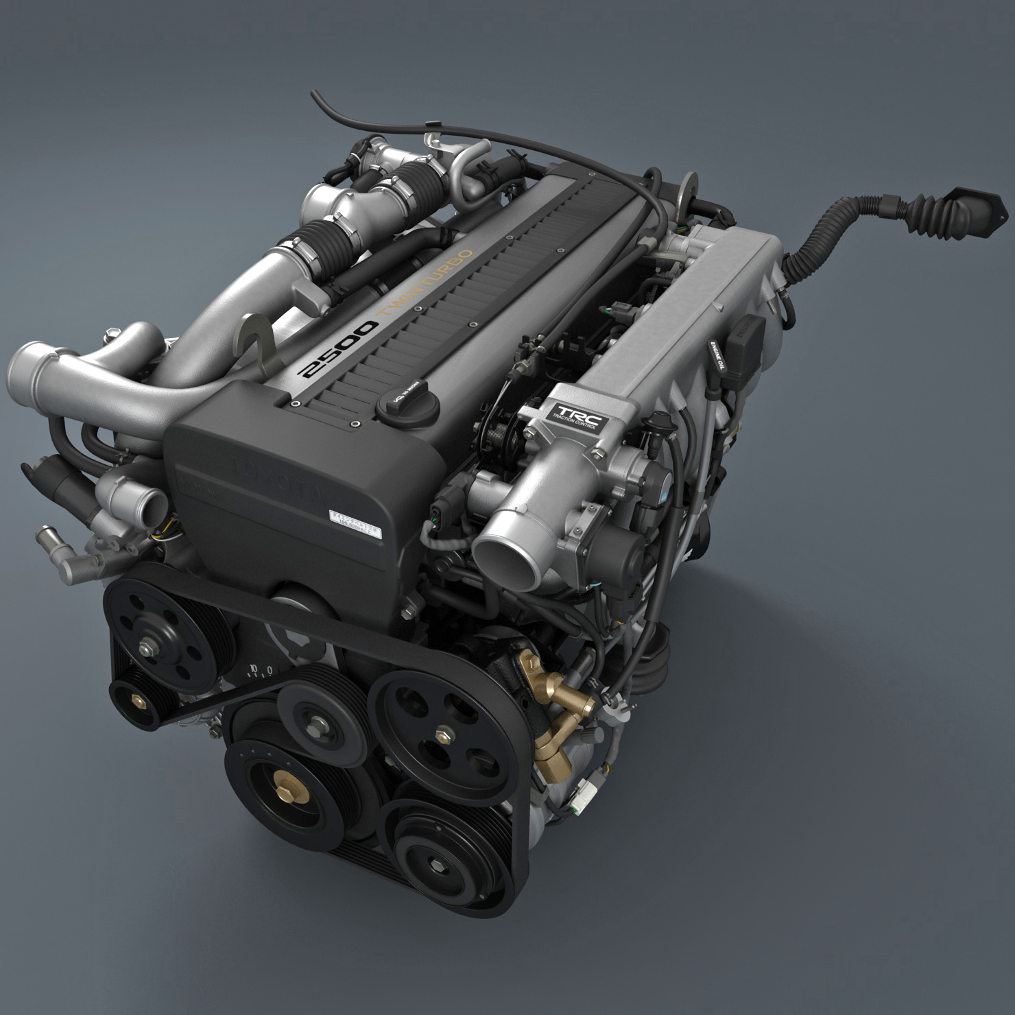 1jz-gte engine 3d max