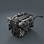 1jz-gte Engine 3d Max