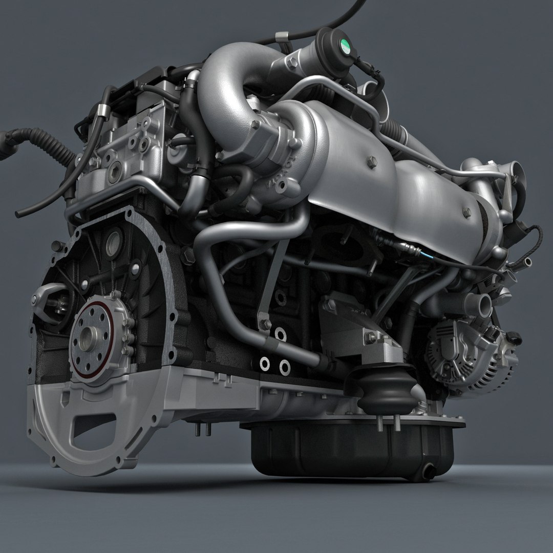 1jz-gte engine 3d max