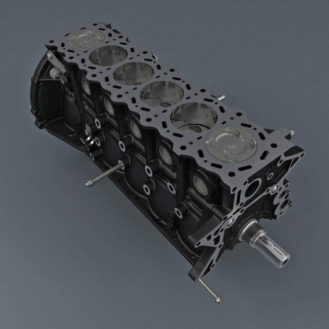1jz-gte Engine 3d Max
