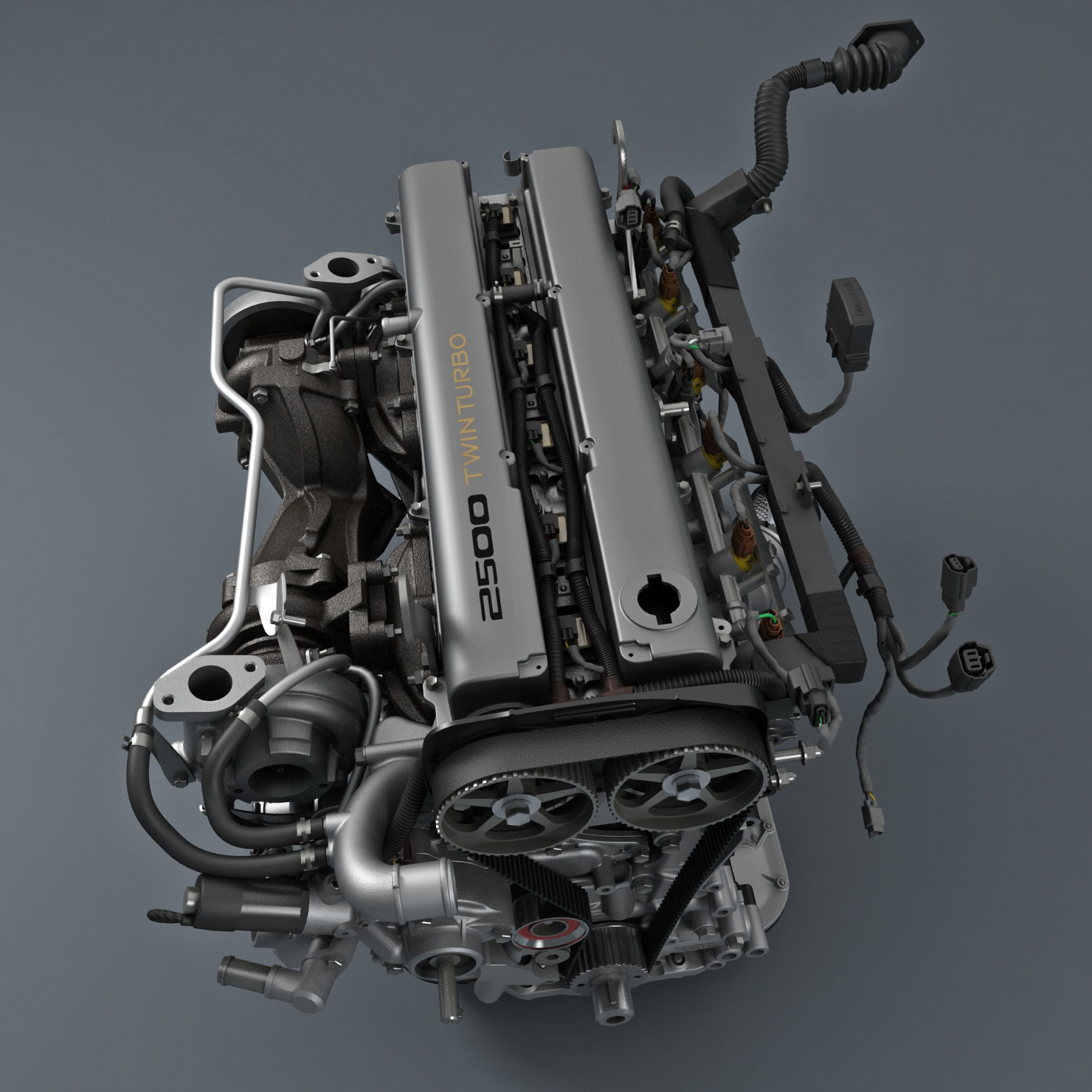 1jz-gte engine 3d max