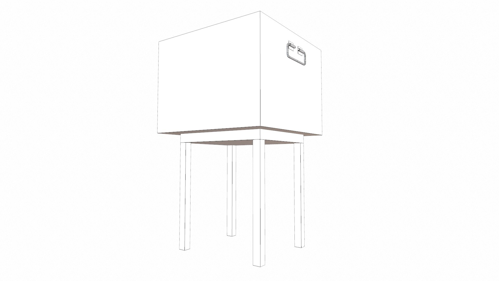 Container Box 3D Model - TurboSquid 2334203