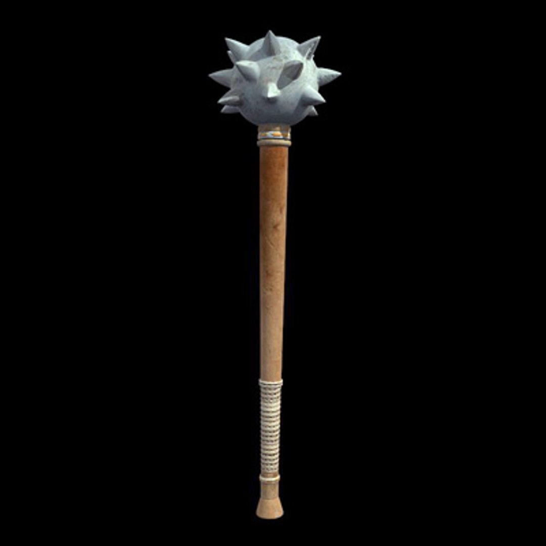 3dsmax Medieval Mace