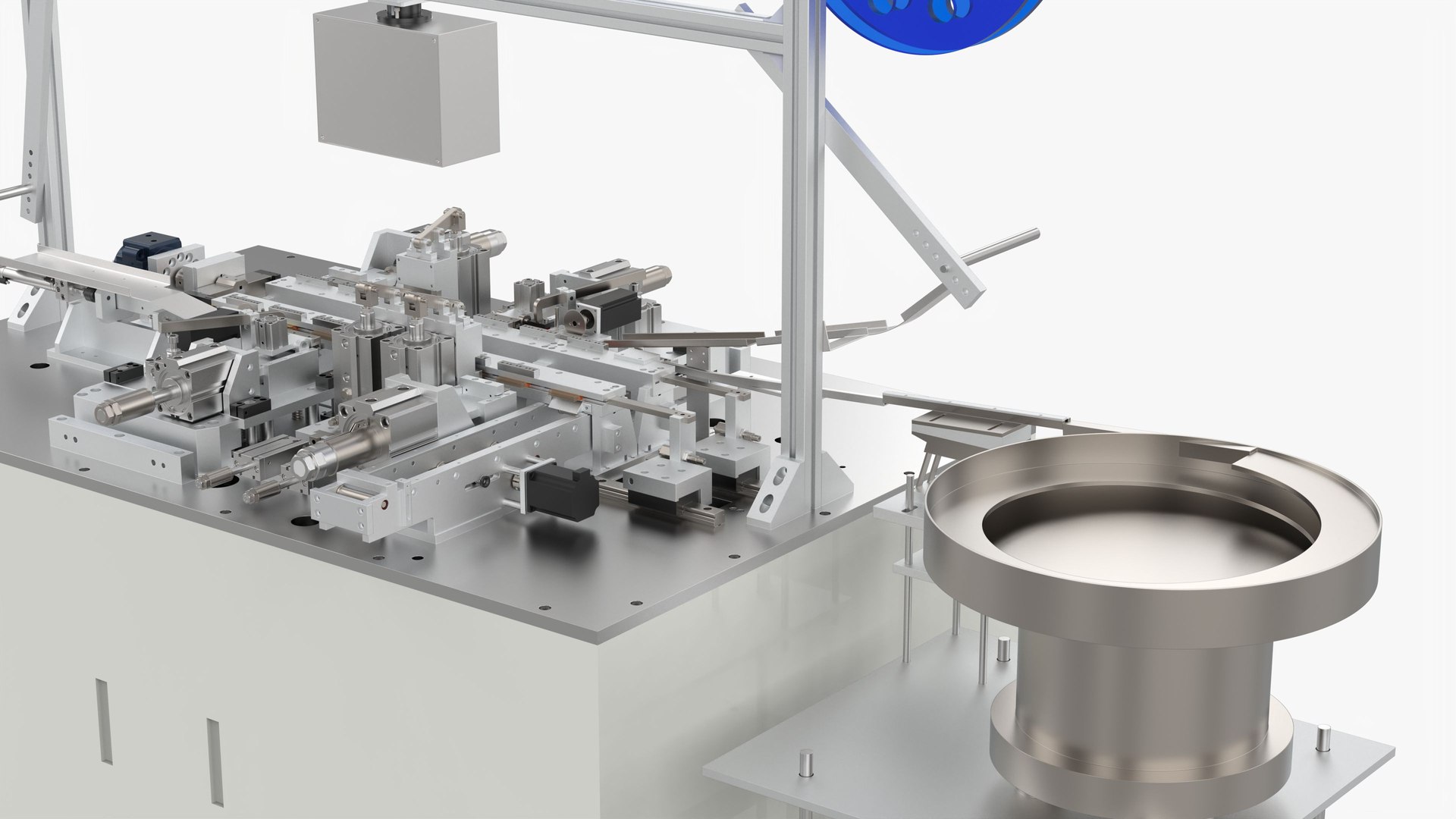 3D Automatic Upper And Lower Four Rows Of Terminal Connectors Machine ...