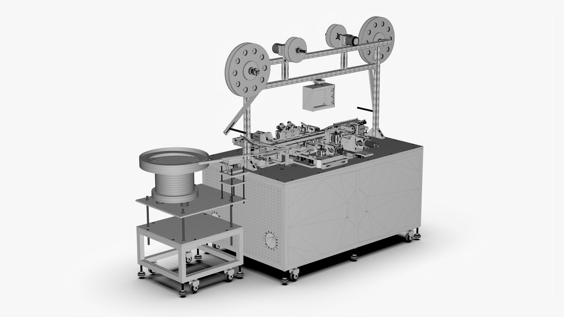3D Automatic Upper And Lower Four Rows Of Terminal Connectors Machine ...